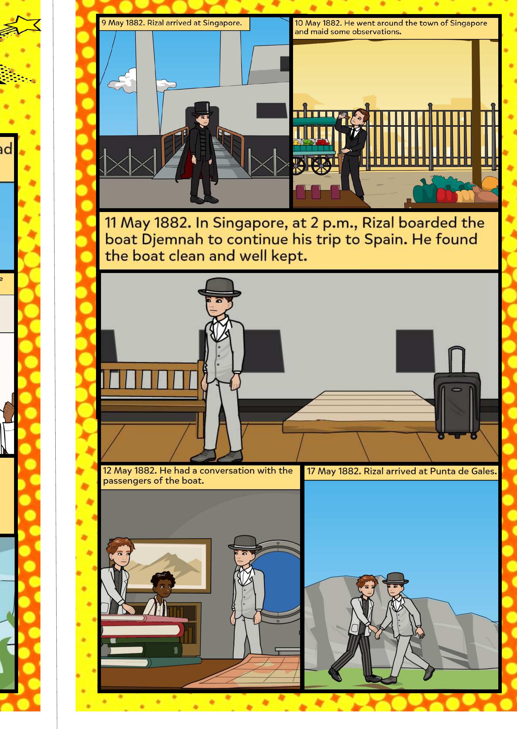 Figure 5 - Travels of Jose Rizal (Comic File)