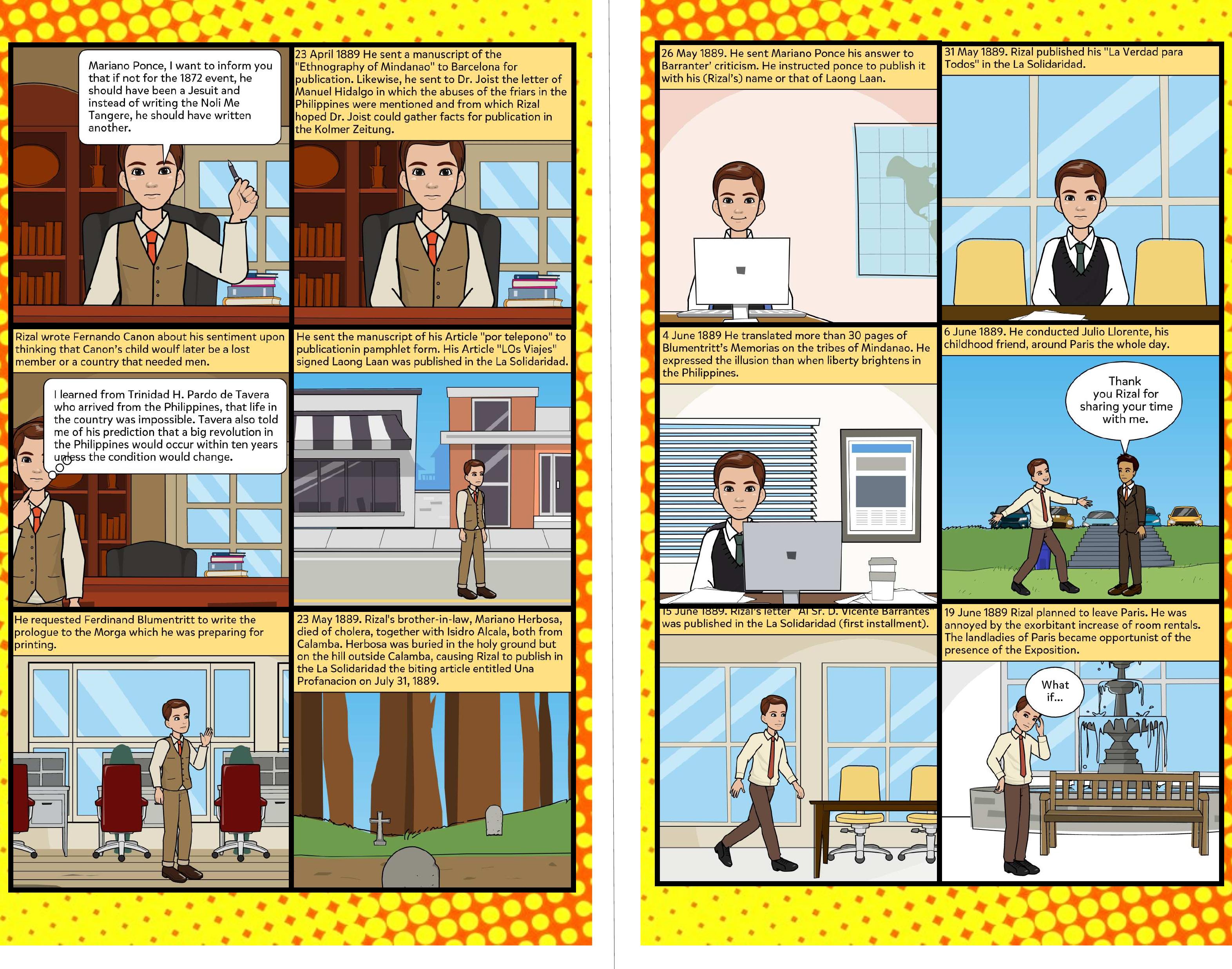 Figure 32 - Travels of Jose Rizal (Comic File)