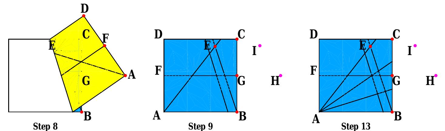 Figure 3 - from Morley's theorem revisited: Origami