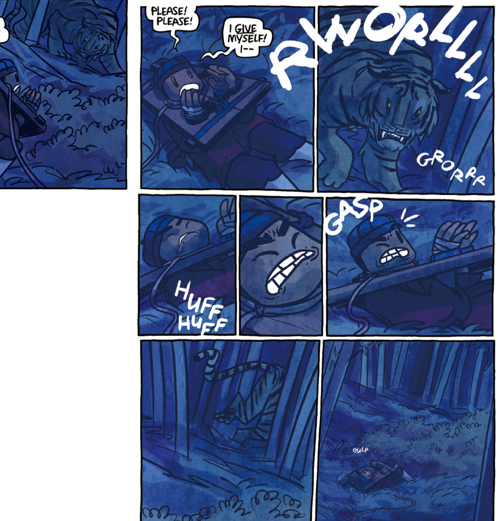 Example sequence from pang: the wandering shaolin monk,