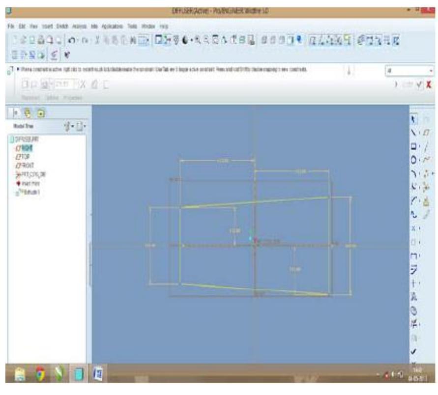 16 Cad Model Of Diffuser [14] The Cad Model Of The