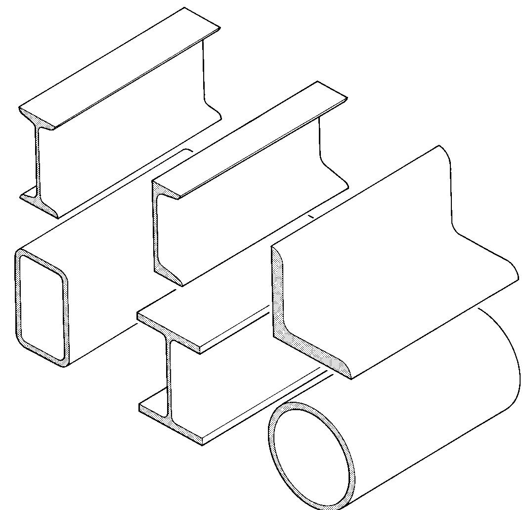 15 hot-rolled steel elements. fig. 3.14 the heaviest steel
