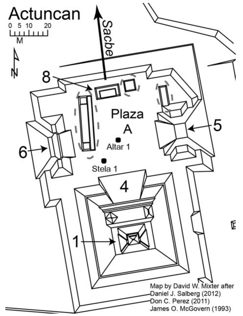 Map of actuncan south highlighting the terminal classic uses