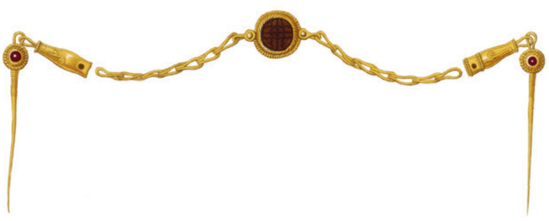 (PDF) Elaborate pin suites from 7th century high-status female burials ...
