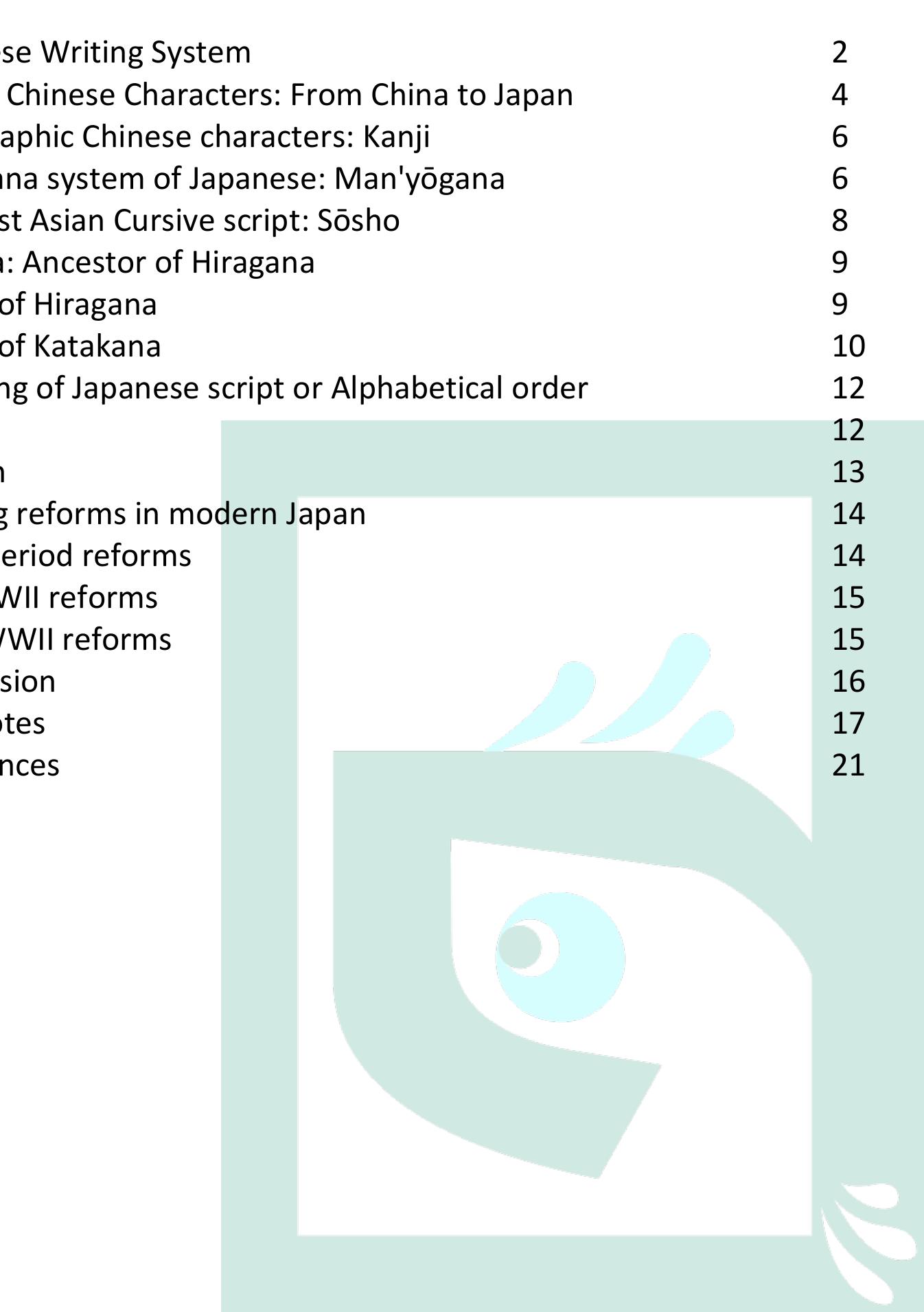 (PDF) The Origin and Development of Hiragana and Katakana
