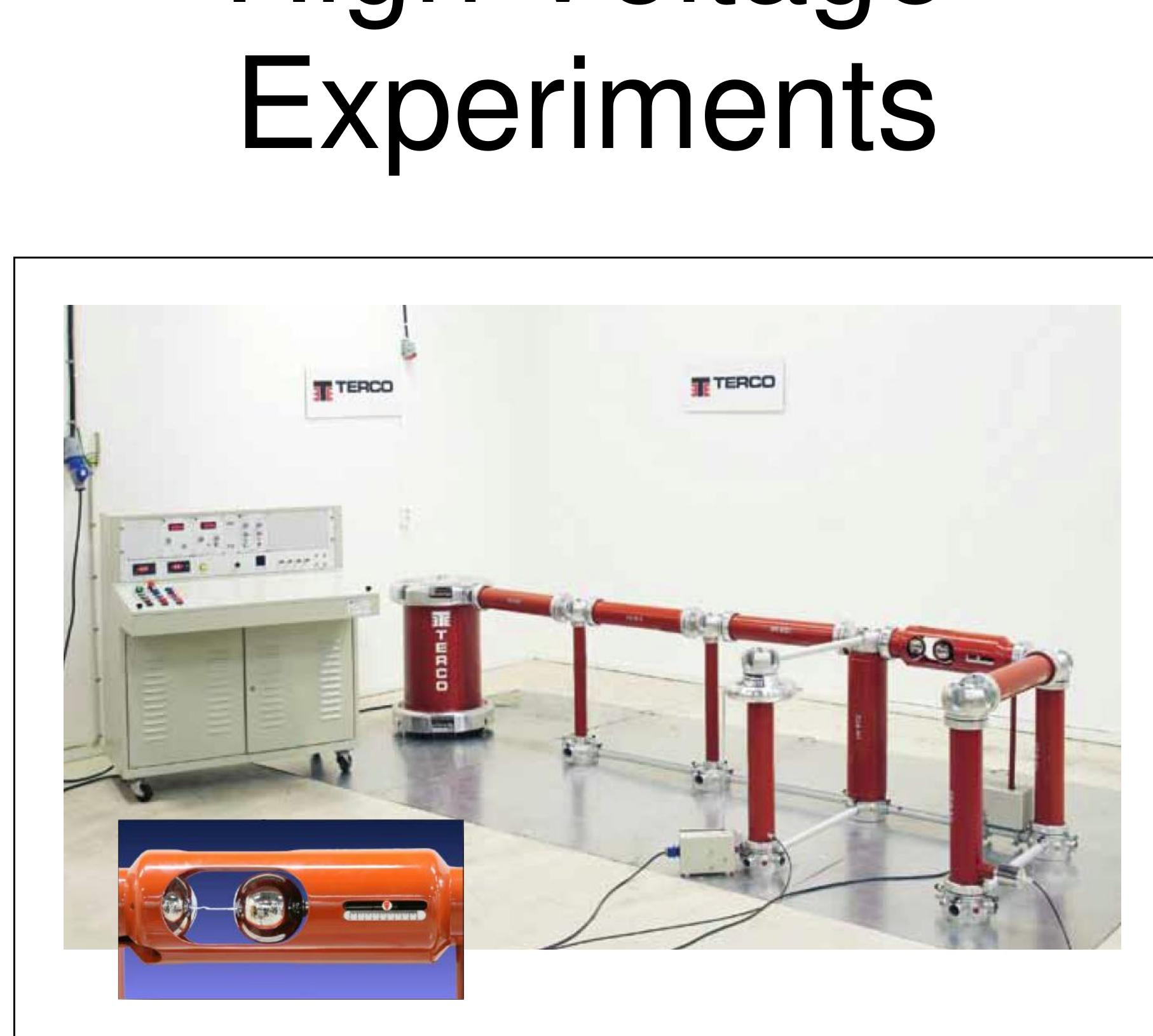 Figure 1 - Introduction to High Voltage Experiments