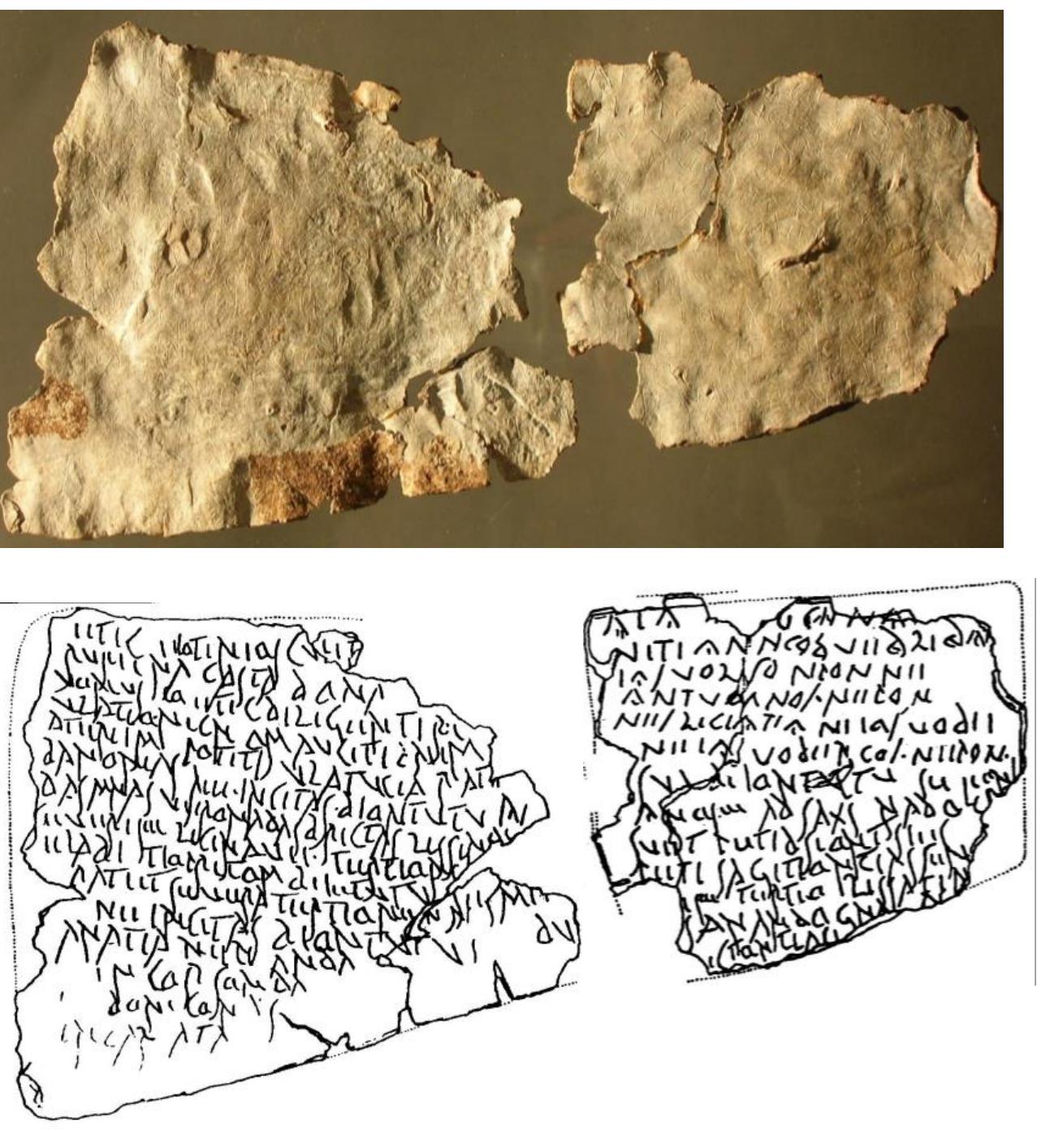 The gallo-latin larzac lead tablet, side b (ii.2 l-98).