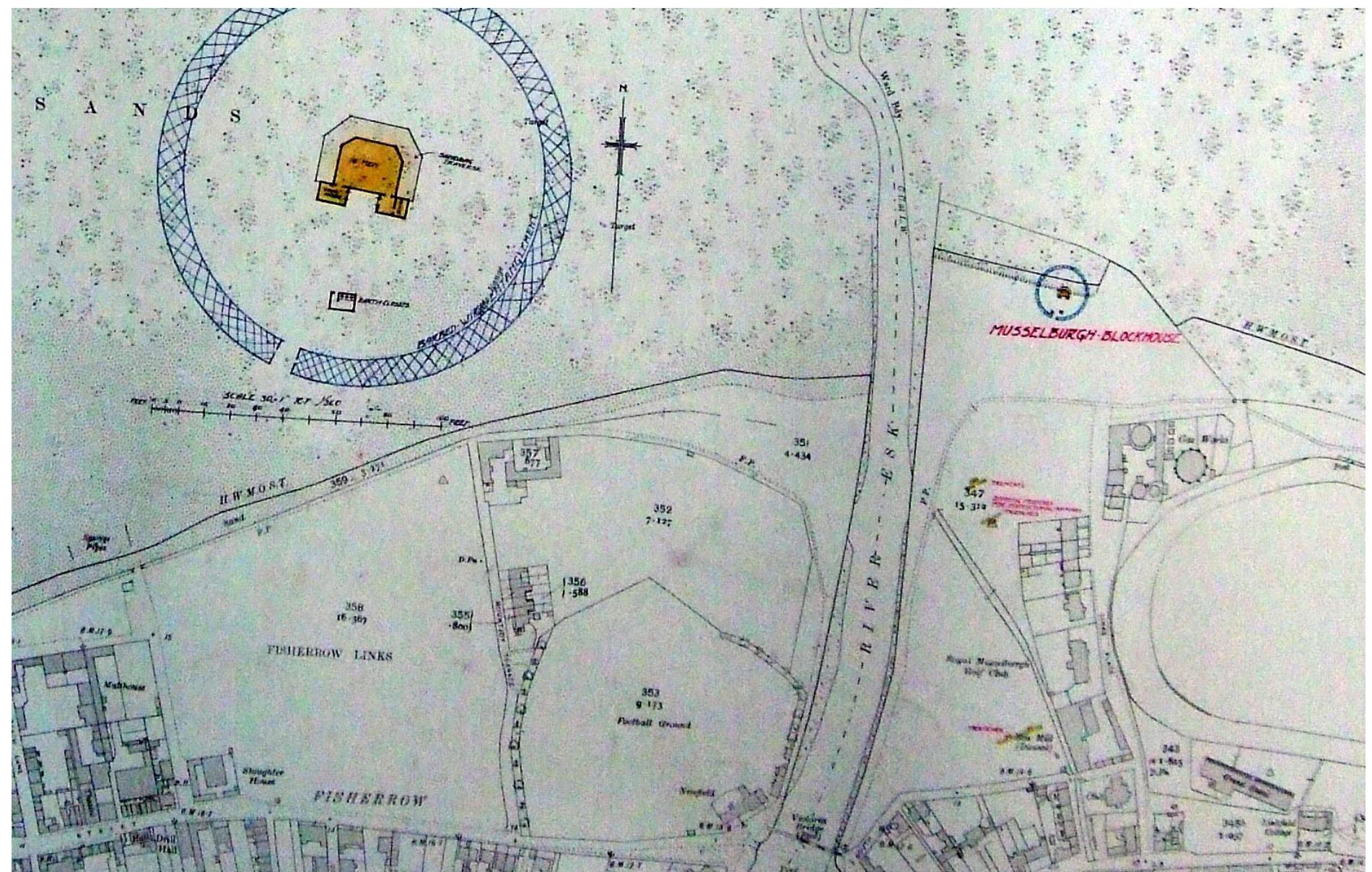 Figure 30 - from The anti-invasion defences of the Forth and