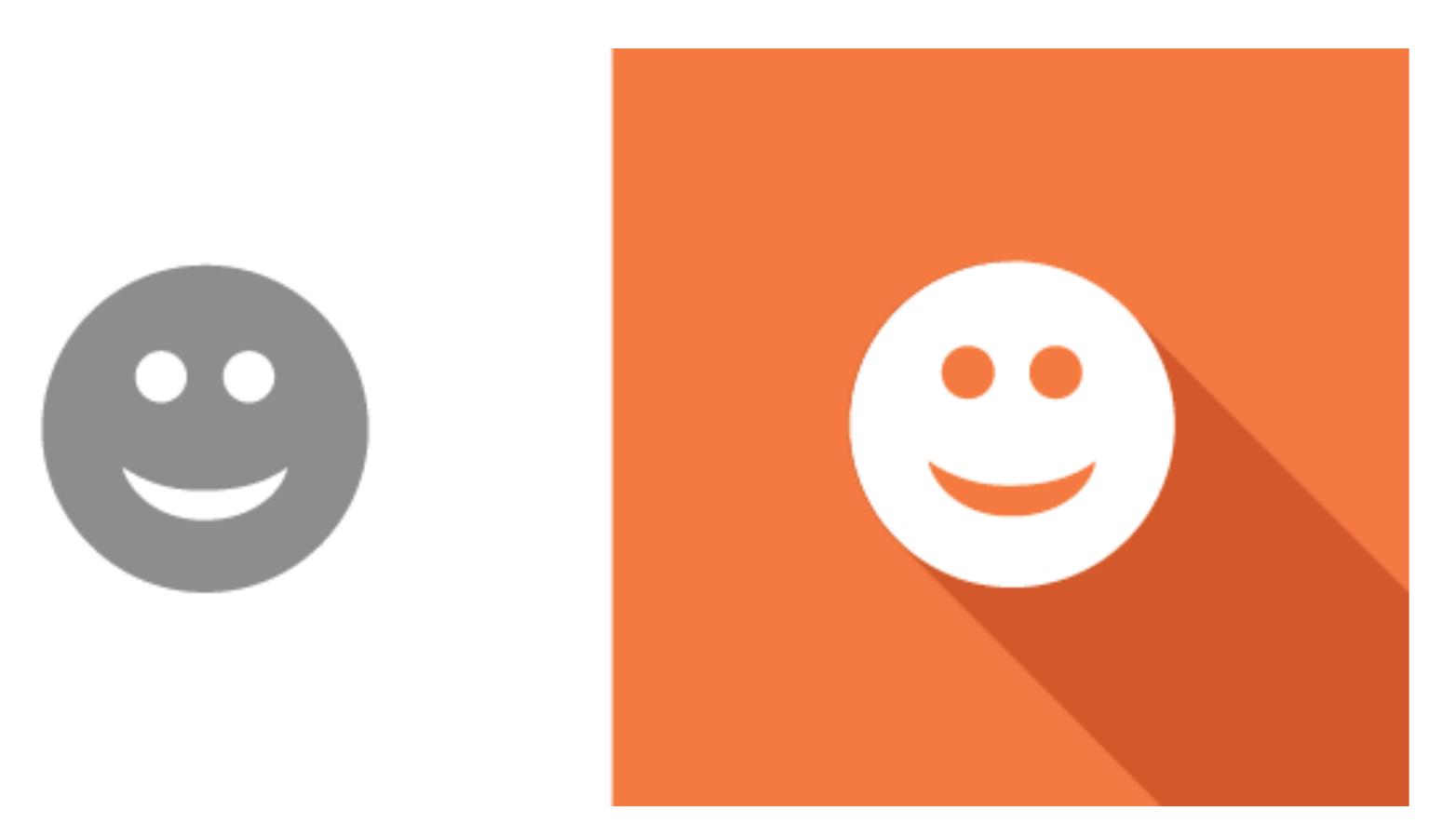 Wish tree application: representation of good wish icon in