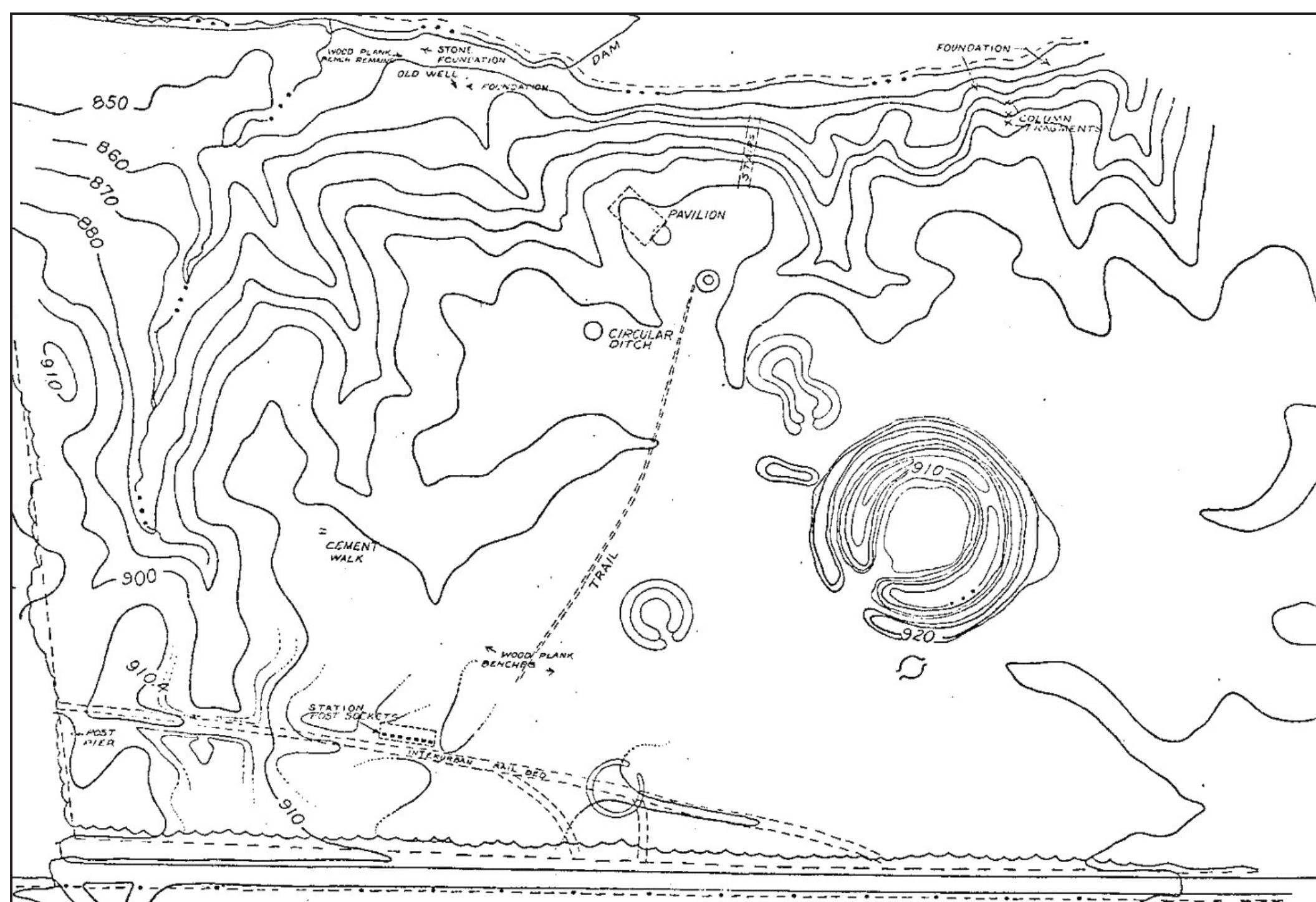 Buehrig and hicks (1982) map of southern group.
