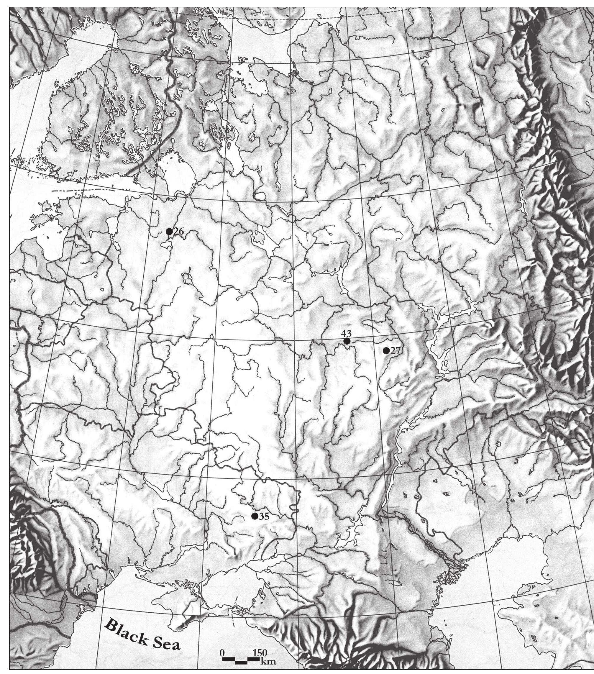 The distribution of hoards of iron implements and weapons in