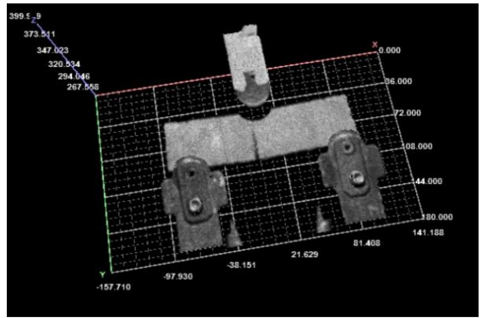 Structure point cloud diagram.
