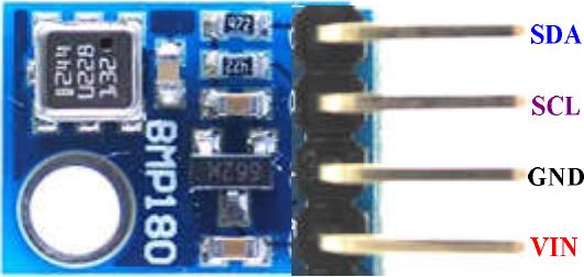 Bmp180 barometric pressure sensor module the bmp180