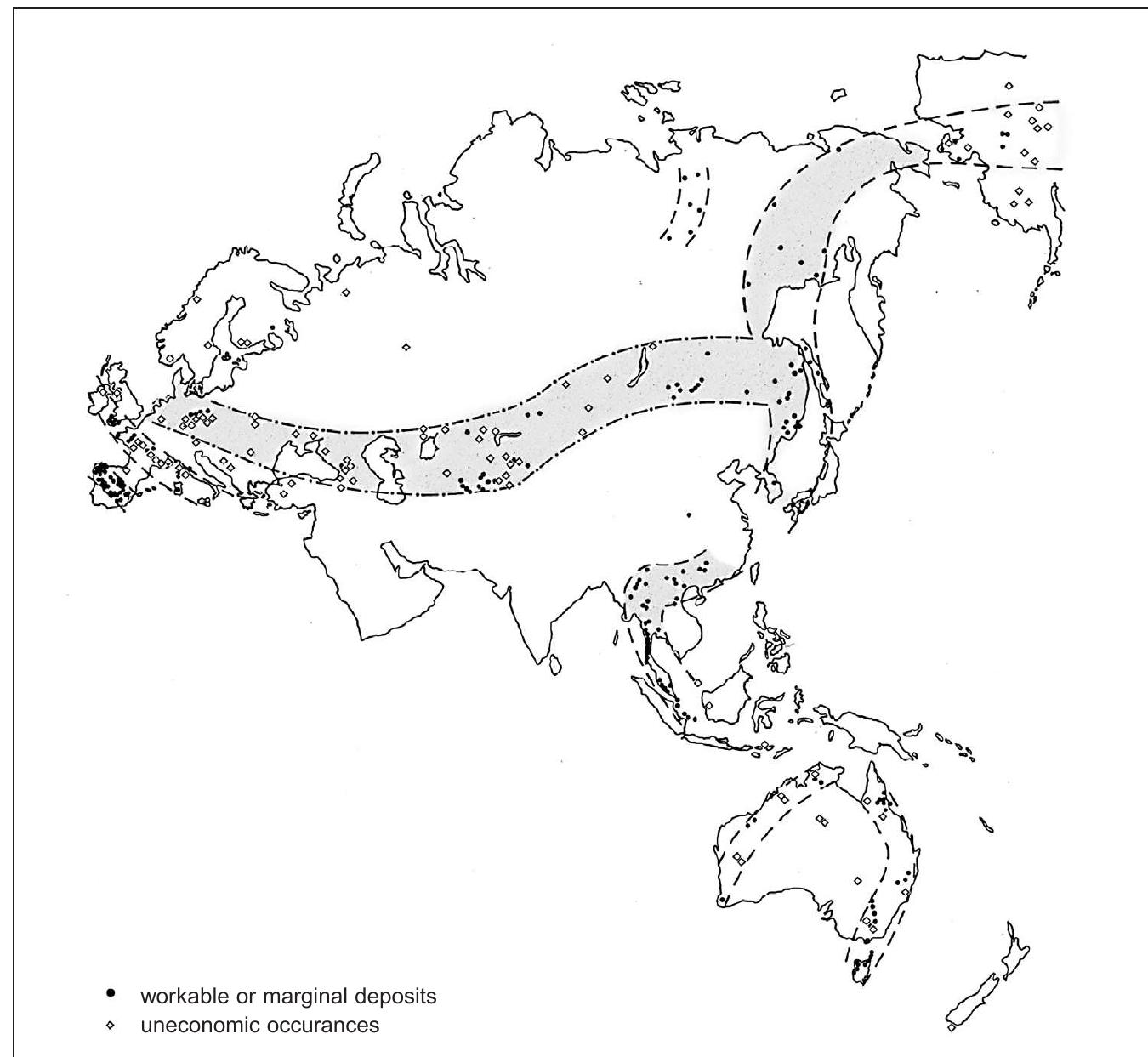 Tensions of the different minerals in the rock” (cierny and