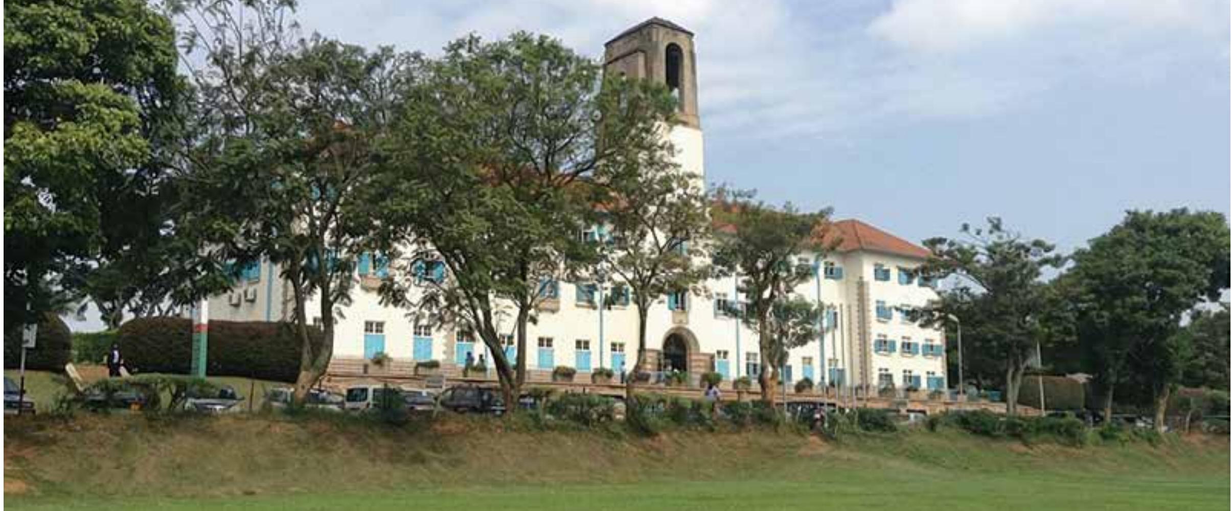 Administration building, makerere university. photo courtesy