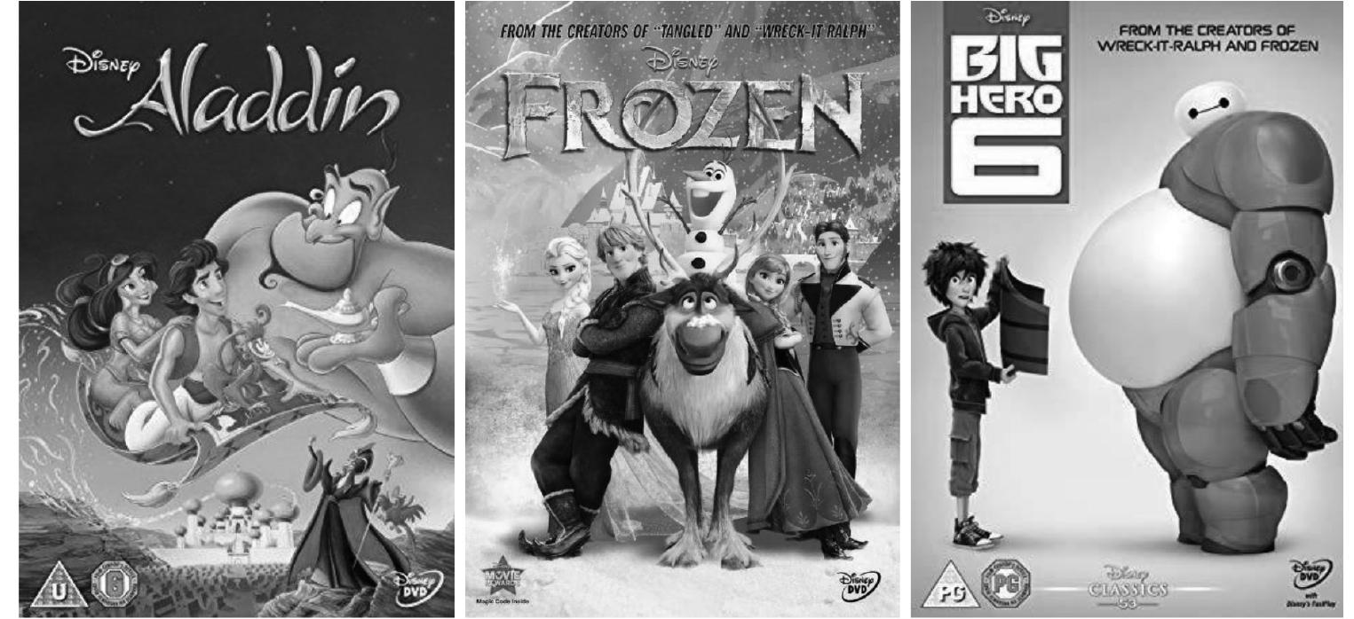 Official dvd covers of disney’s aladdin (1992), frozen