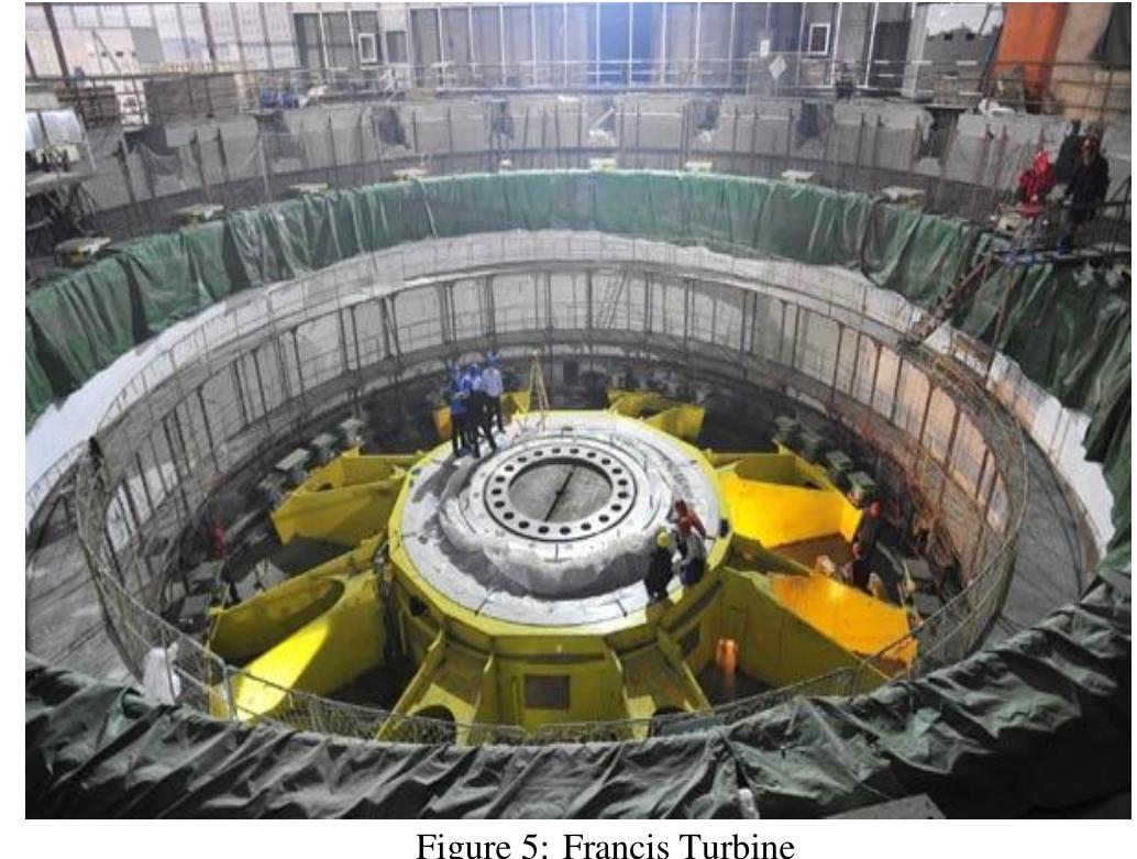 Present shallow slot for headrace penstock and reinforced