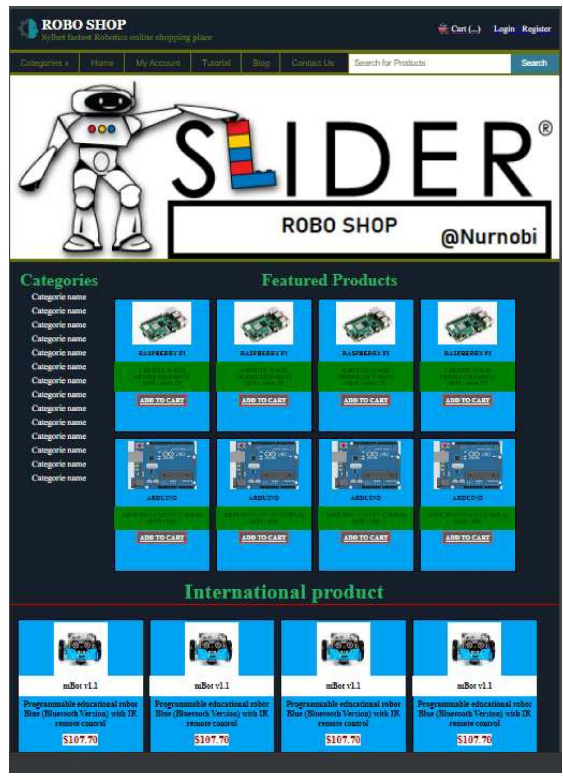 (PDF) Software Requirements Specification For E-Commerce Website (Robo shop) Version 1.0 ...
