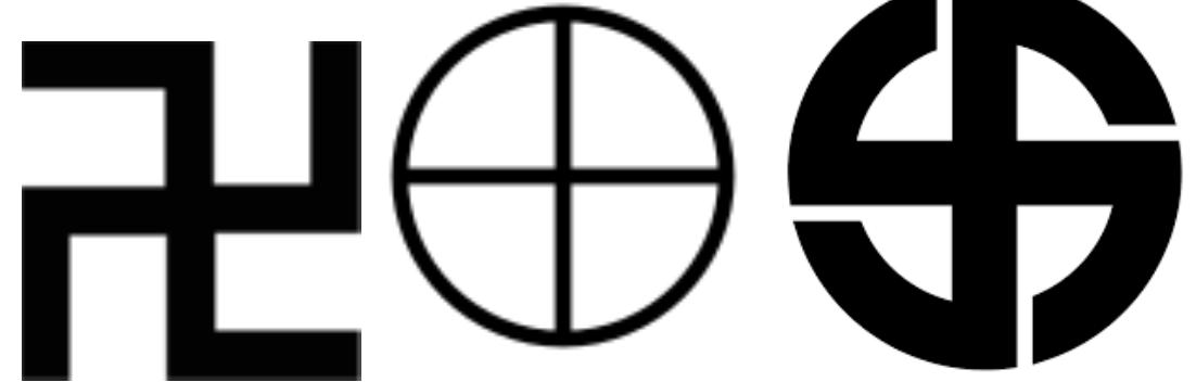 The religious symbol of christianity ‘cross’ was used in