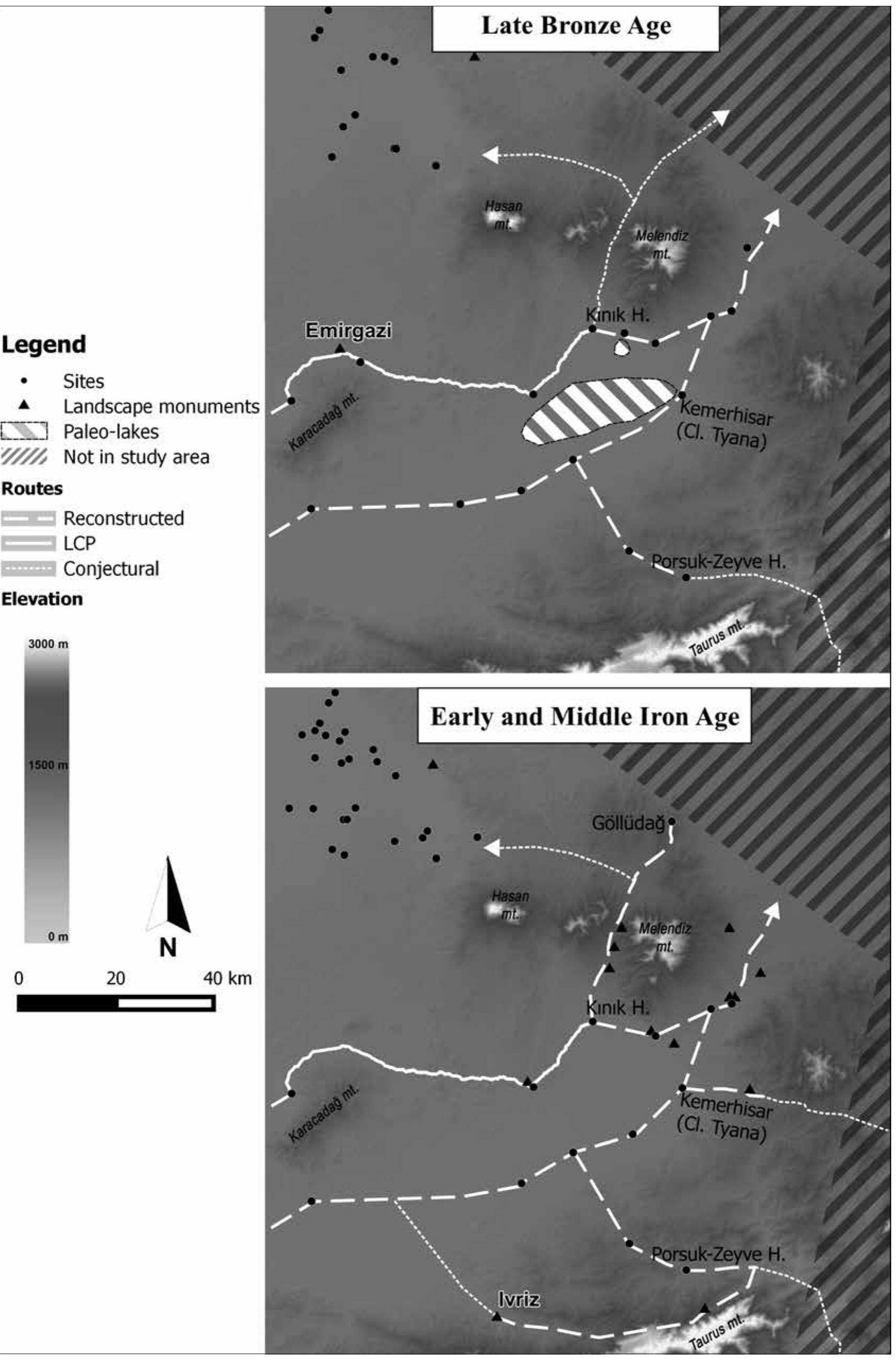 Map c comparison between the lba and eia-mia route network