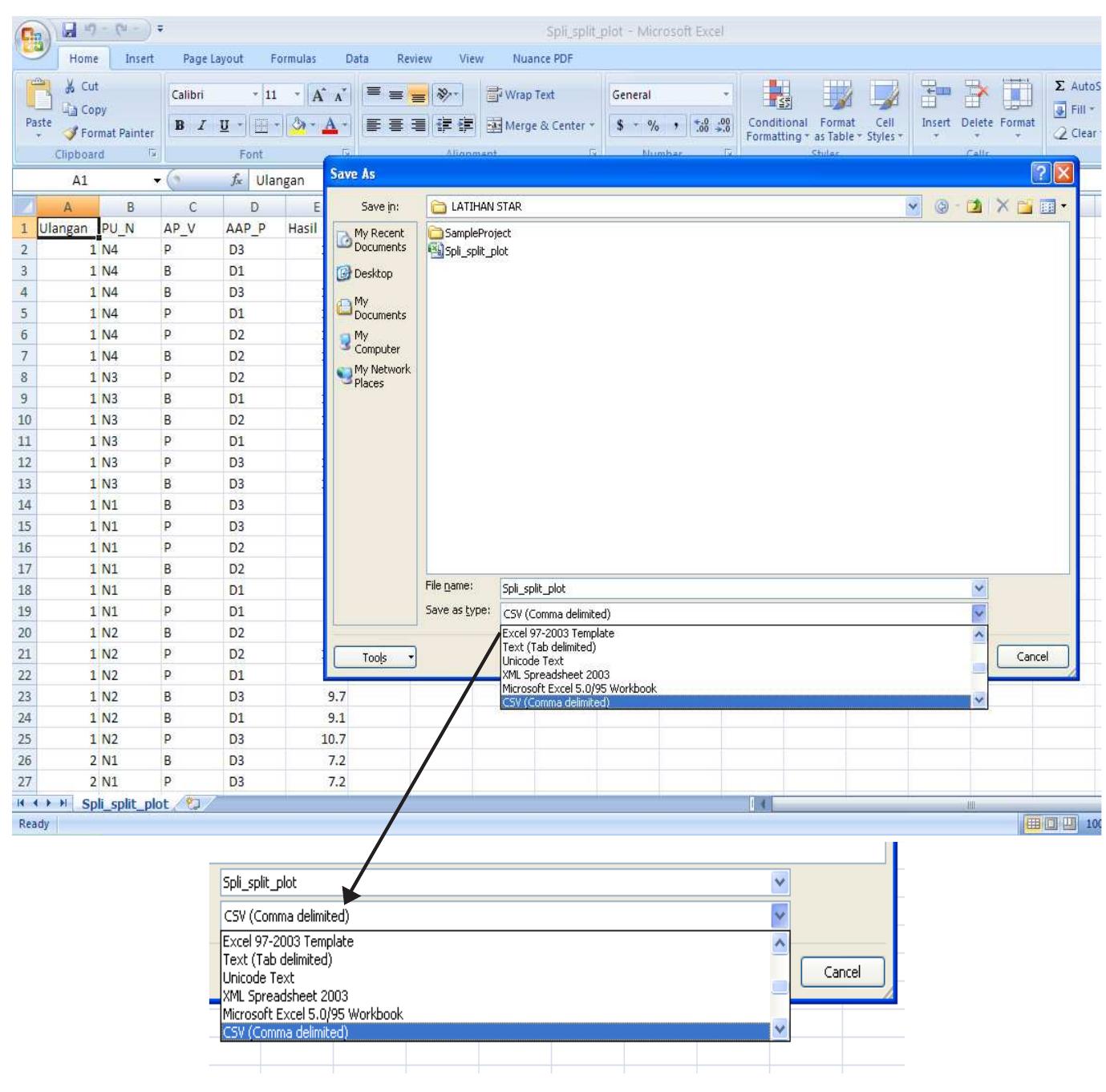 (PDF) Aplikasi STAR (Statistical Tool for Agricultural Research) Unttuk ...