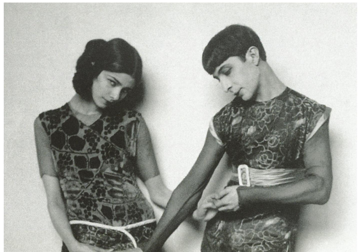Alexander and clotilde, 1913/14. photos by hans holdt.