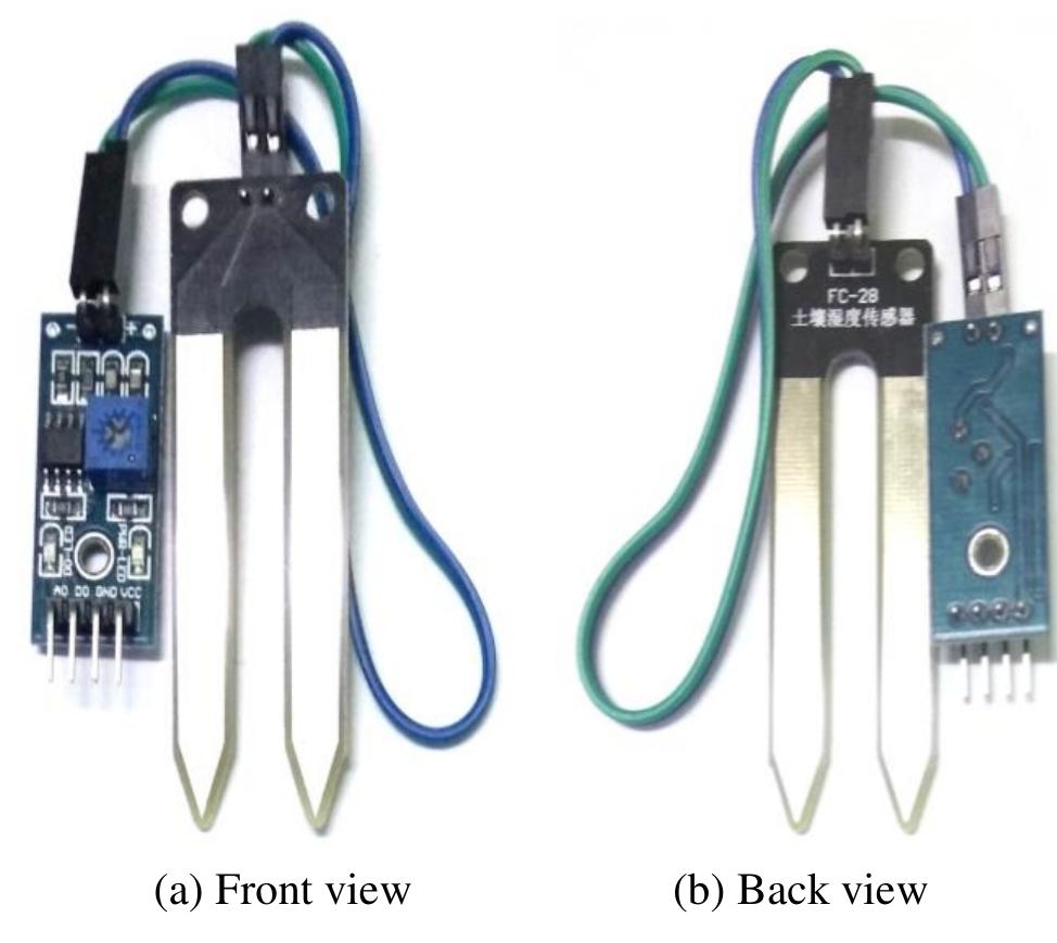 The pin outs functions of fc-28 soil moisture sensor are (i)