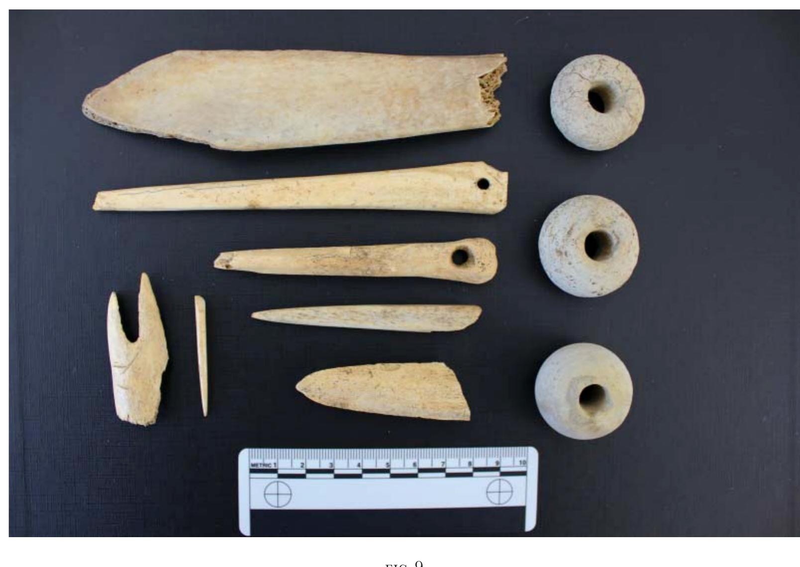 Newport suburb: evidence for cloth-working; bone needles,