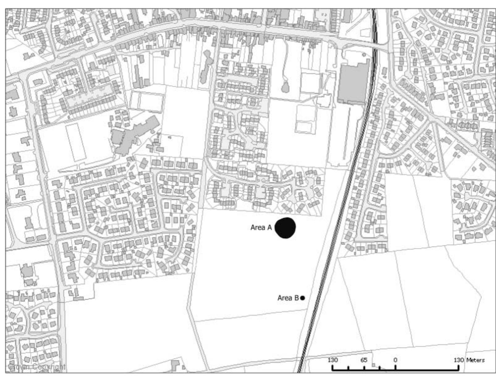 Crumlin archaeological areas: location map. image © nac