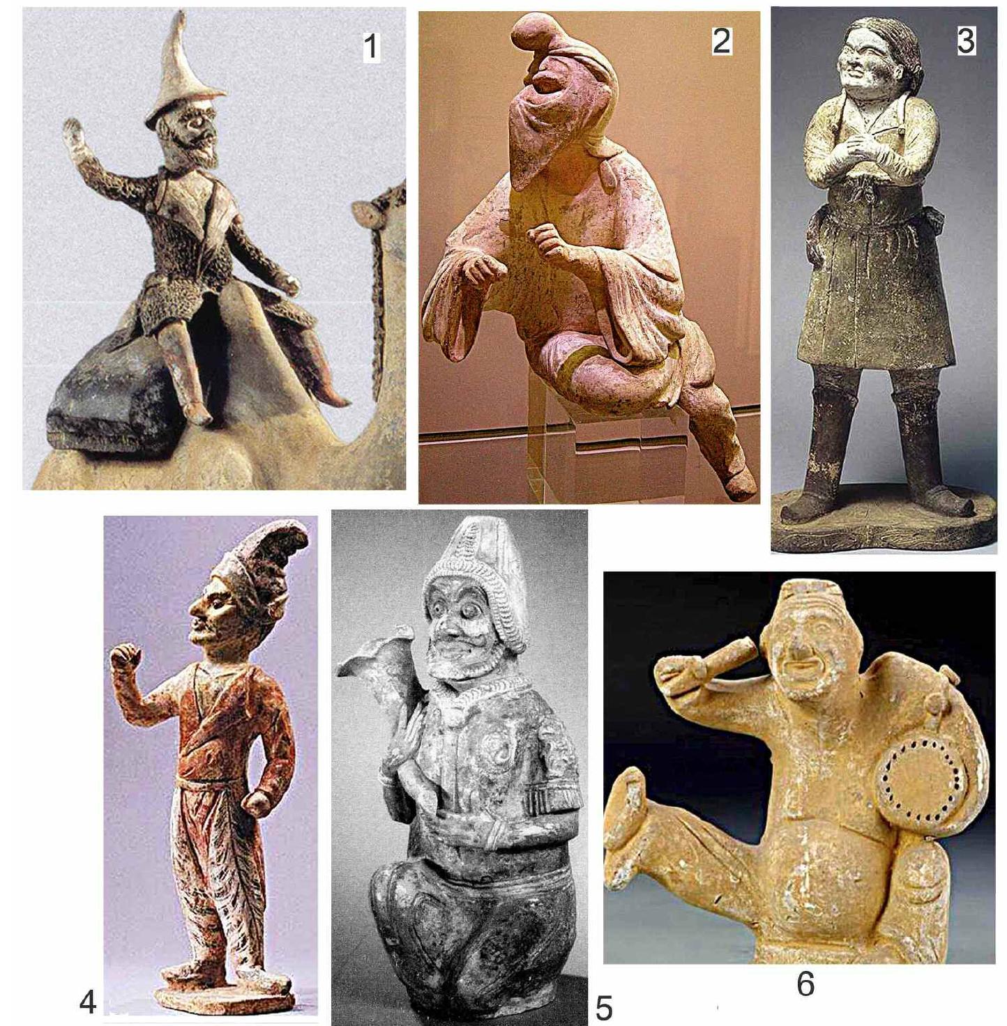 Figure 8 - from Some Notes on Sogdian Costume in Early Tang