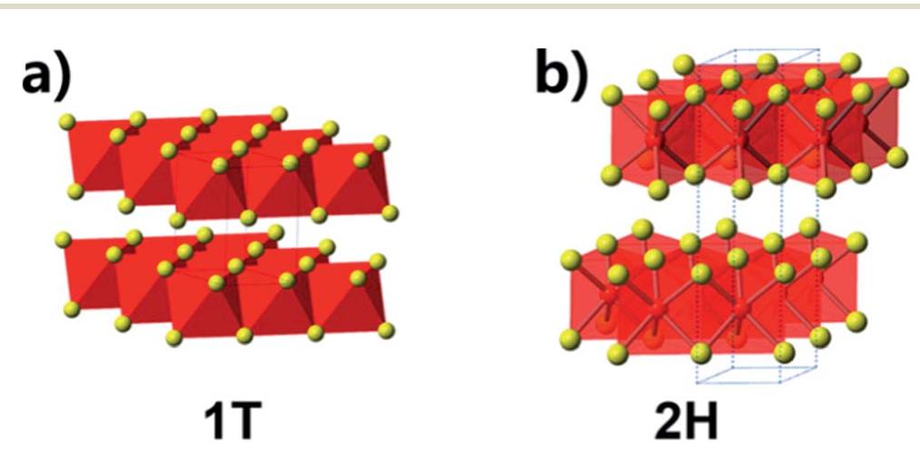Crystal structures of (a) 1t and (b) 2h crystal structures