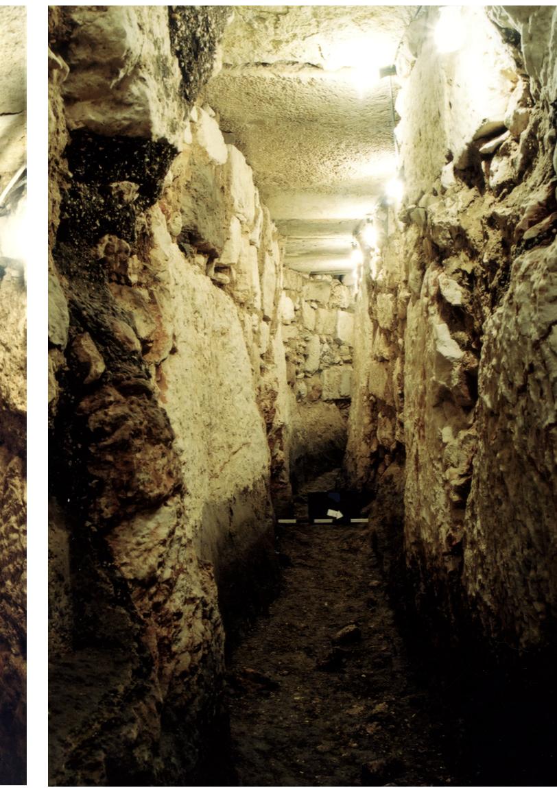 Figure 8 - The Subterranean Tunnel System beneath Christ