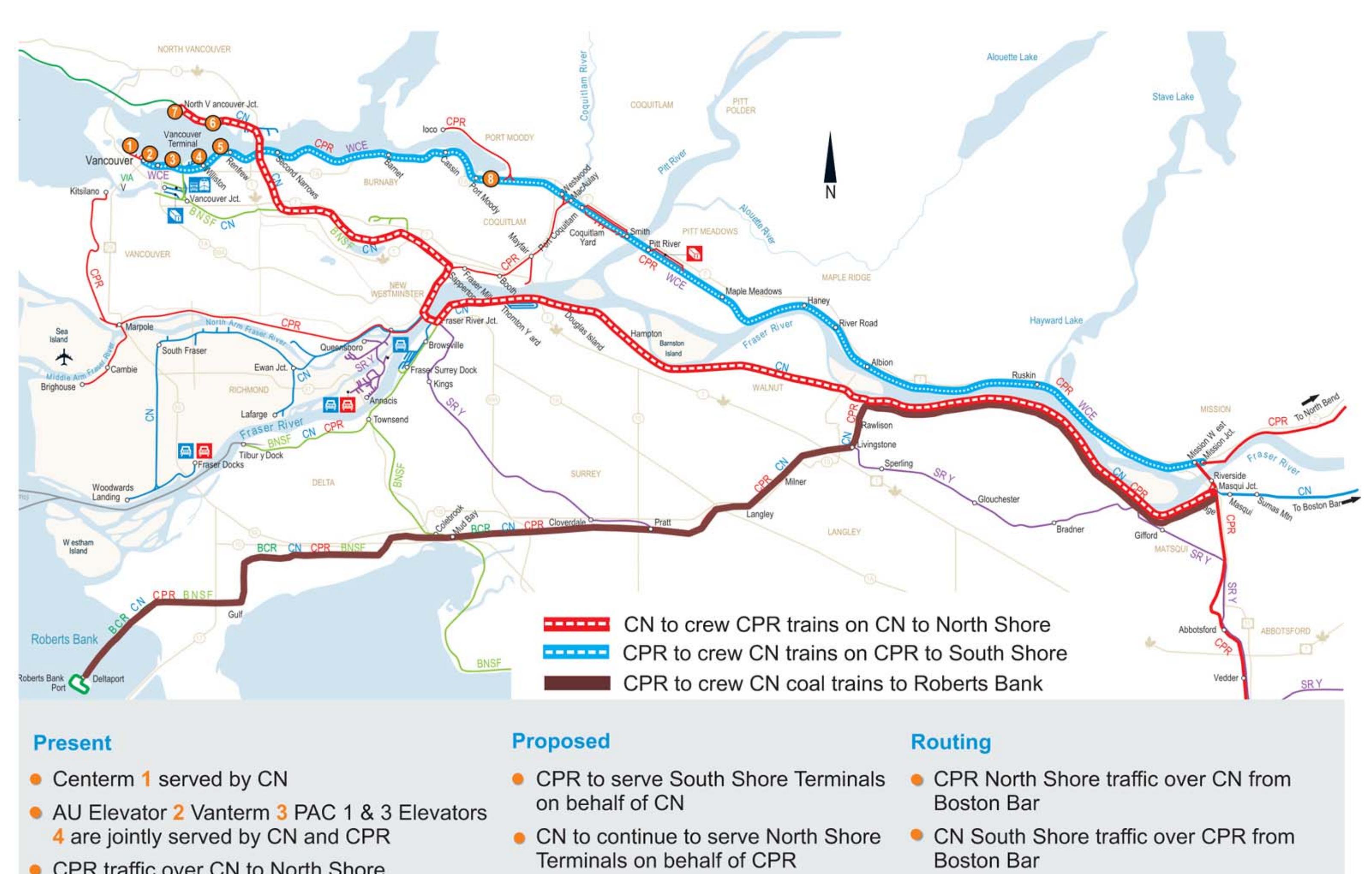 Exhibit 33 train routing under cn-cpr co-production