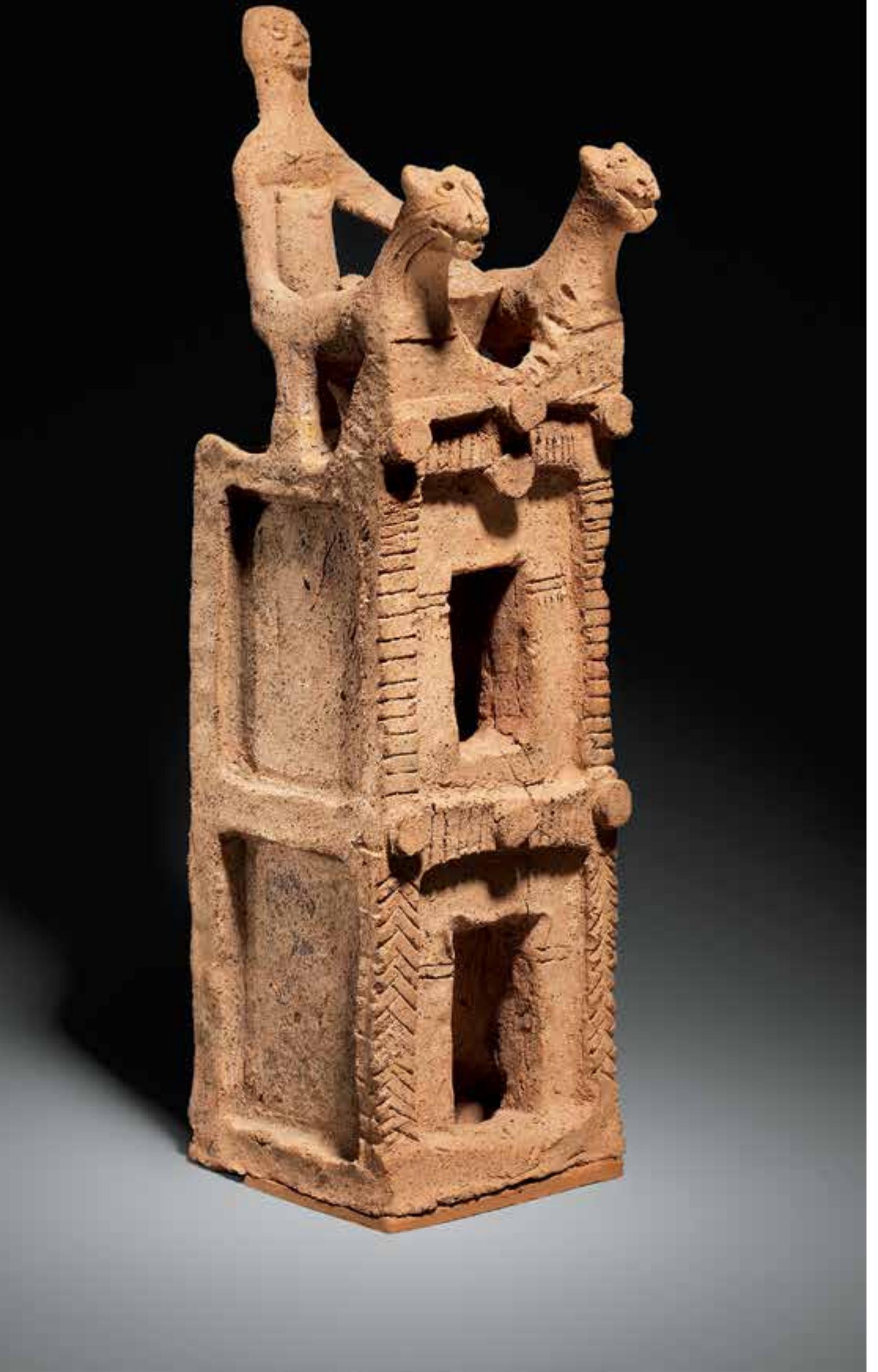Figure 6 - Architectural Models from the Ancient Americas