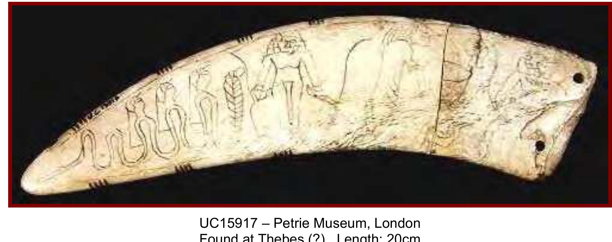 Figure 24 - Apotropaic Wands of the Middle Kingdom