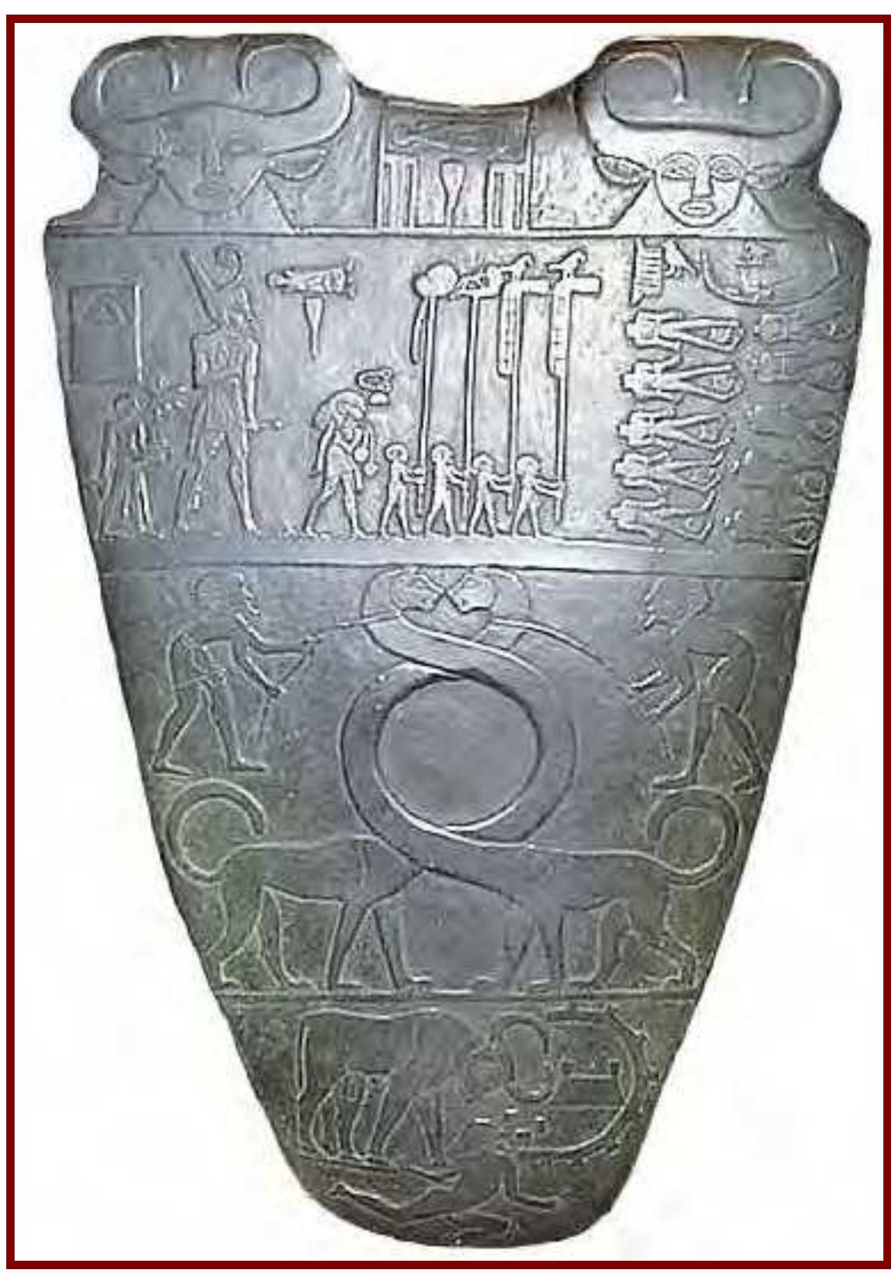 Figure 157 - from Predynastic Palettes of Ancient Egypt
