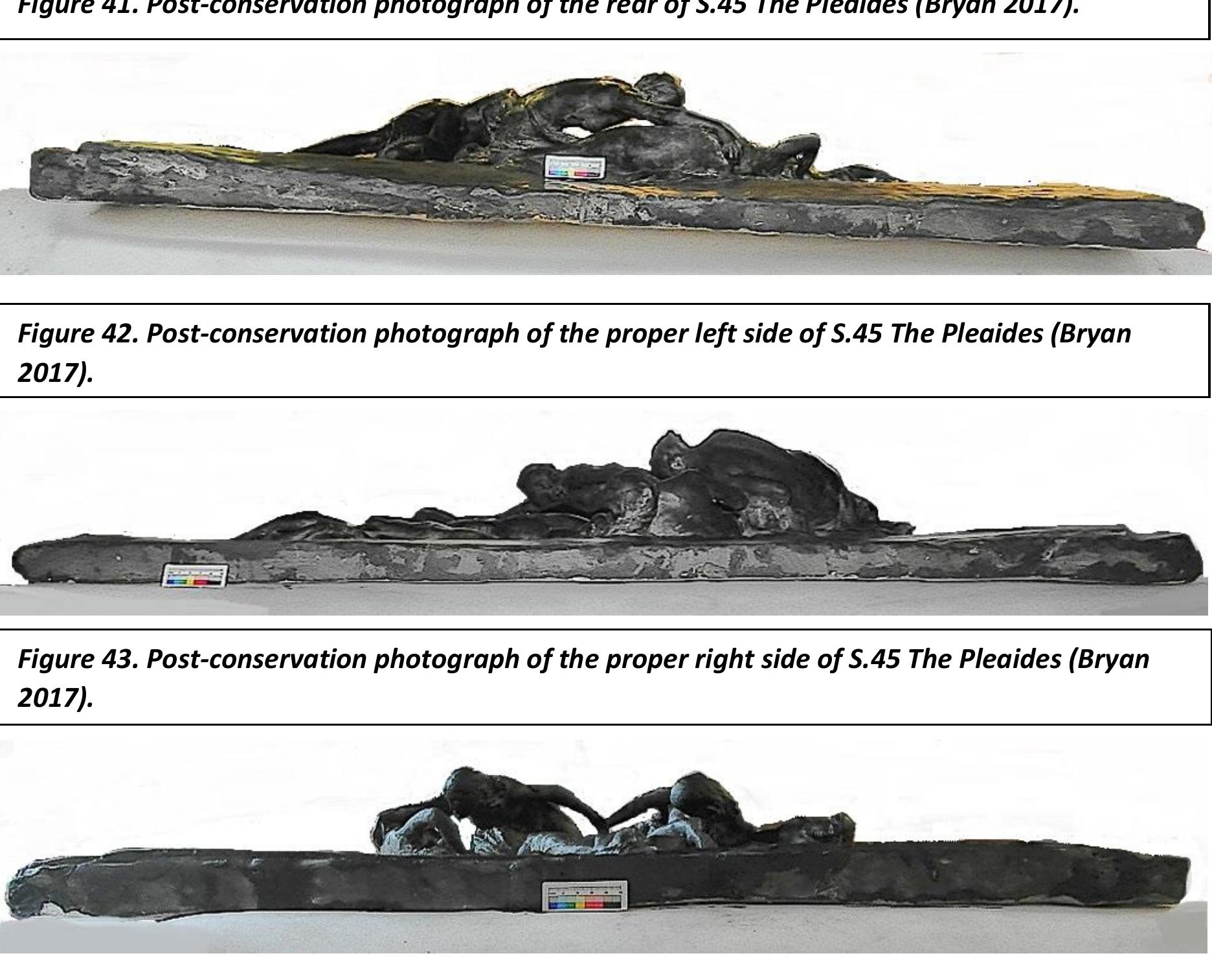 Figure 37 - THE PLEIADES Conservation and Restoration of a