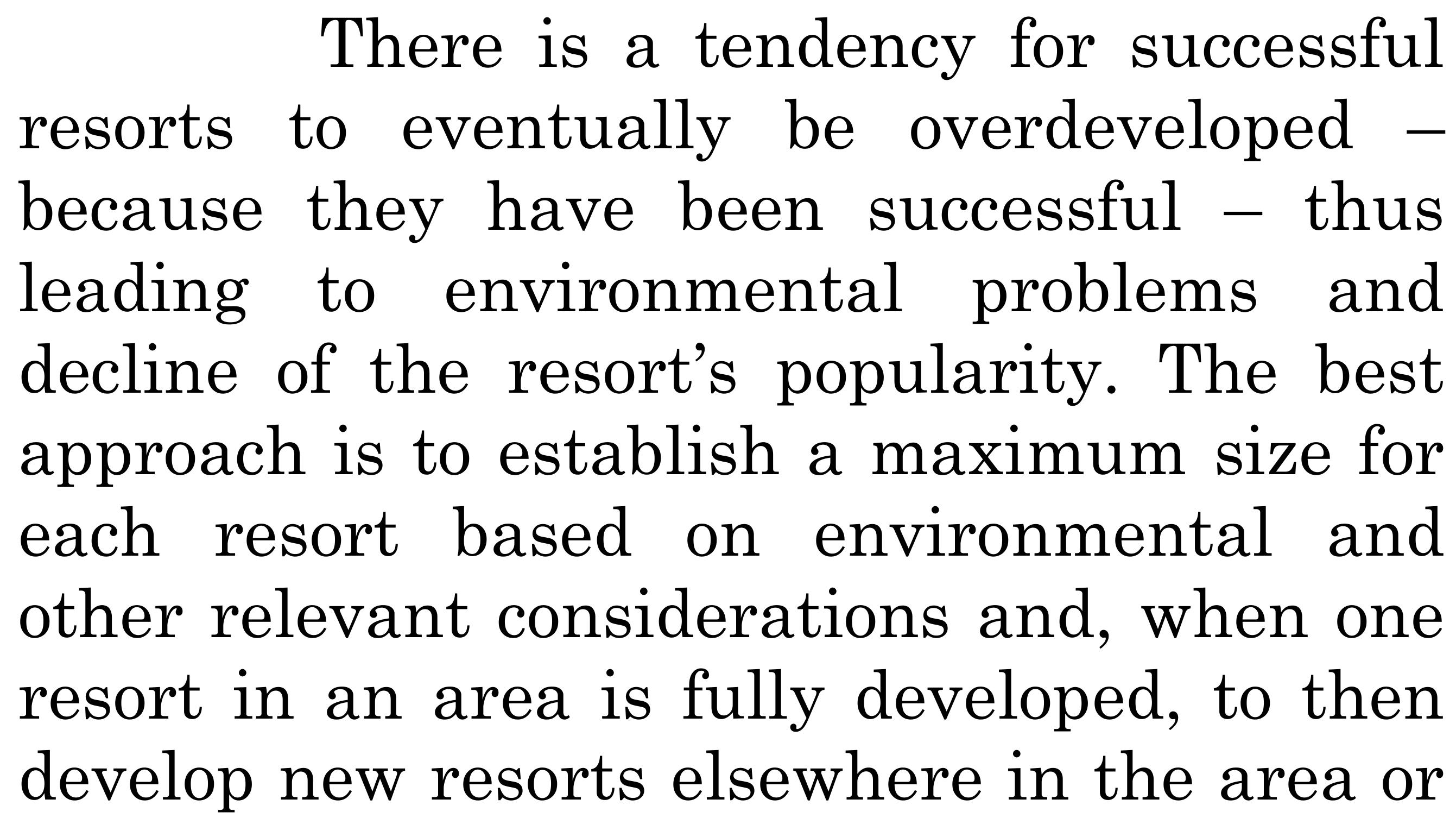 (PDF) Resort Planning