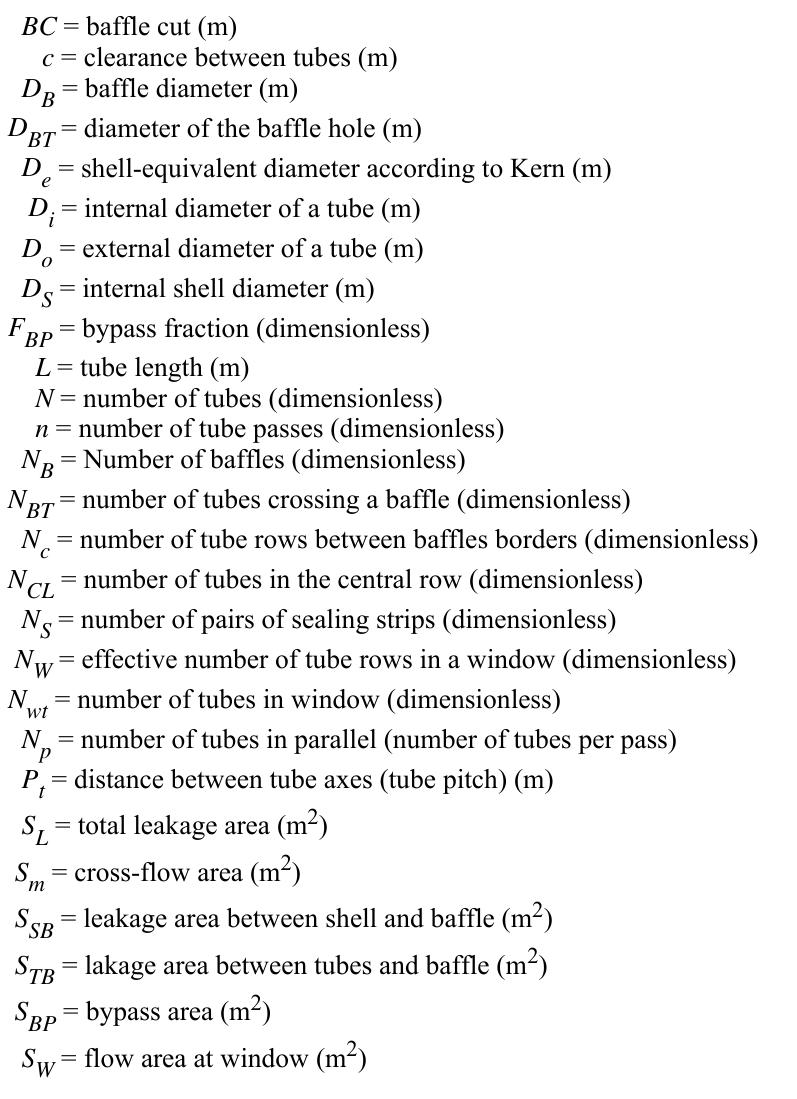 Thermal design of shell-and-tube heat exchangers eduardo cao