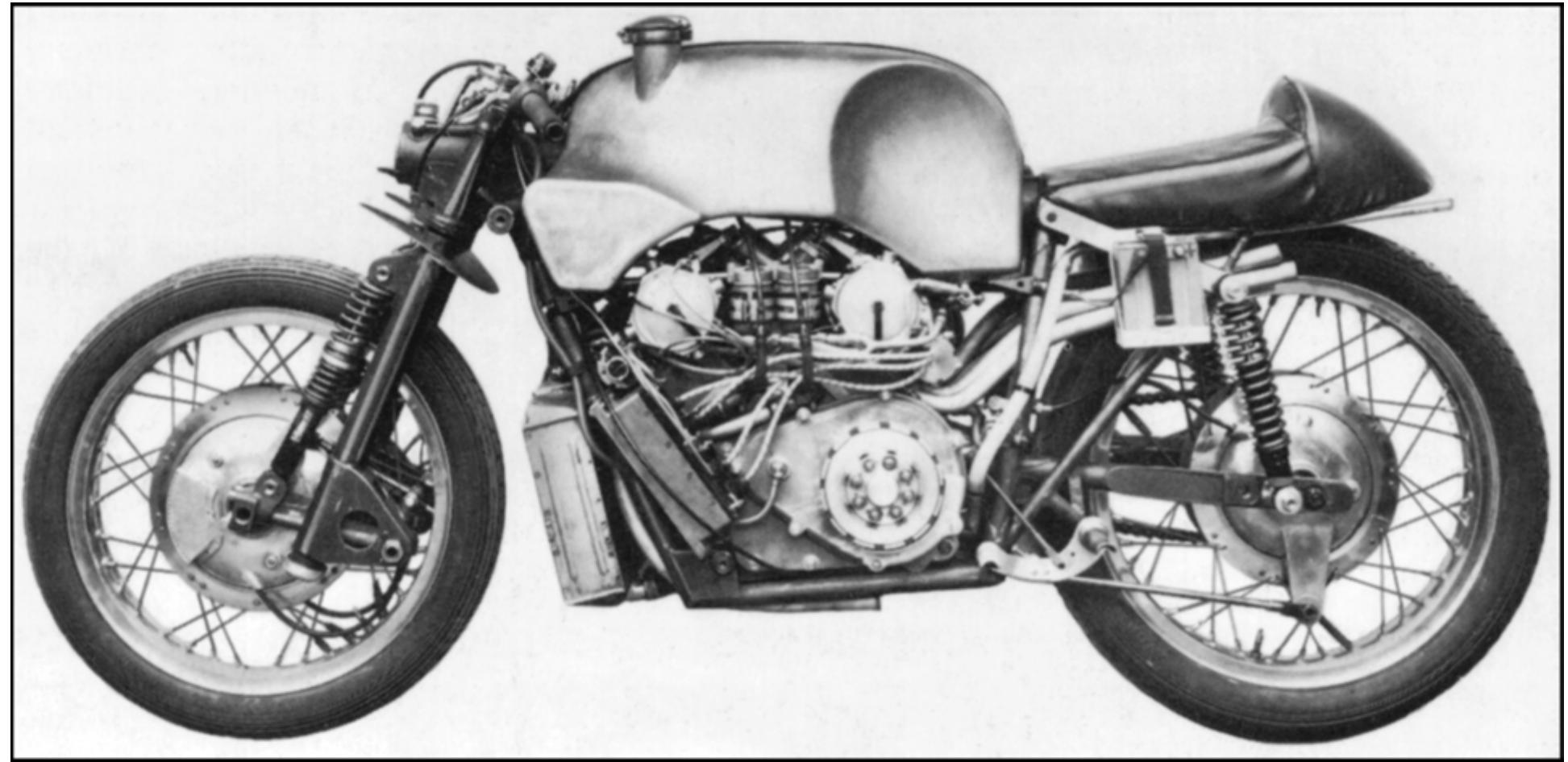 One of the most famous examples of leading link front forks