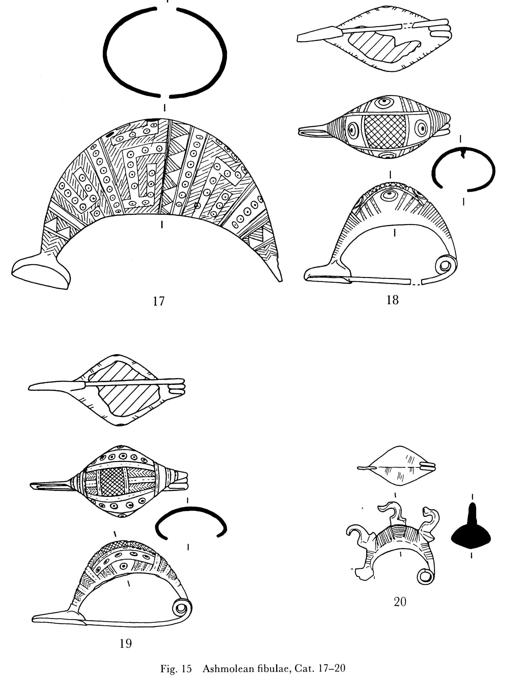 Figure 18 - The arch fibula in Early Iron Age Italy