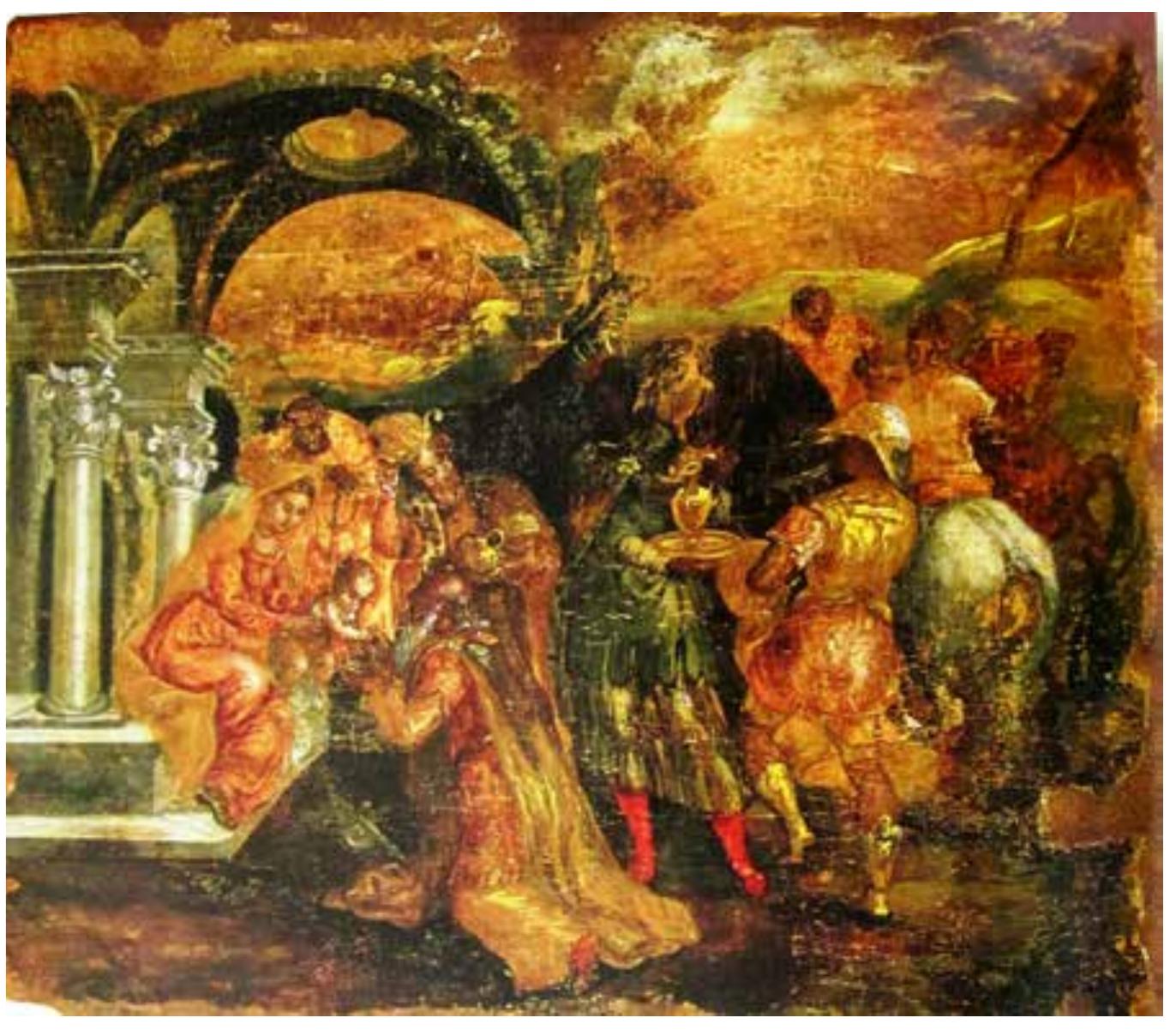 7 the adoration of the magi, domenikos theotokopoulos, c.