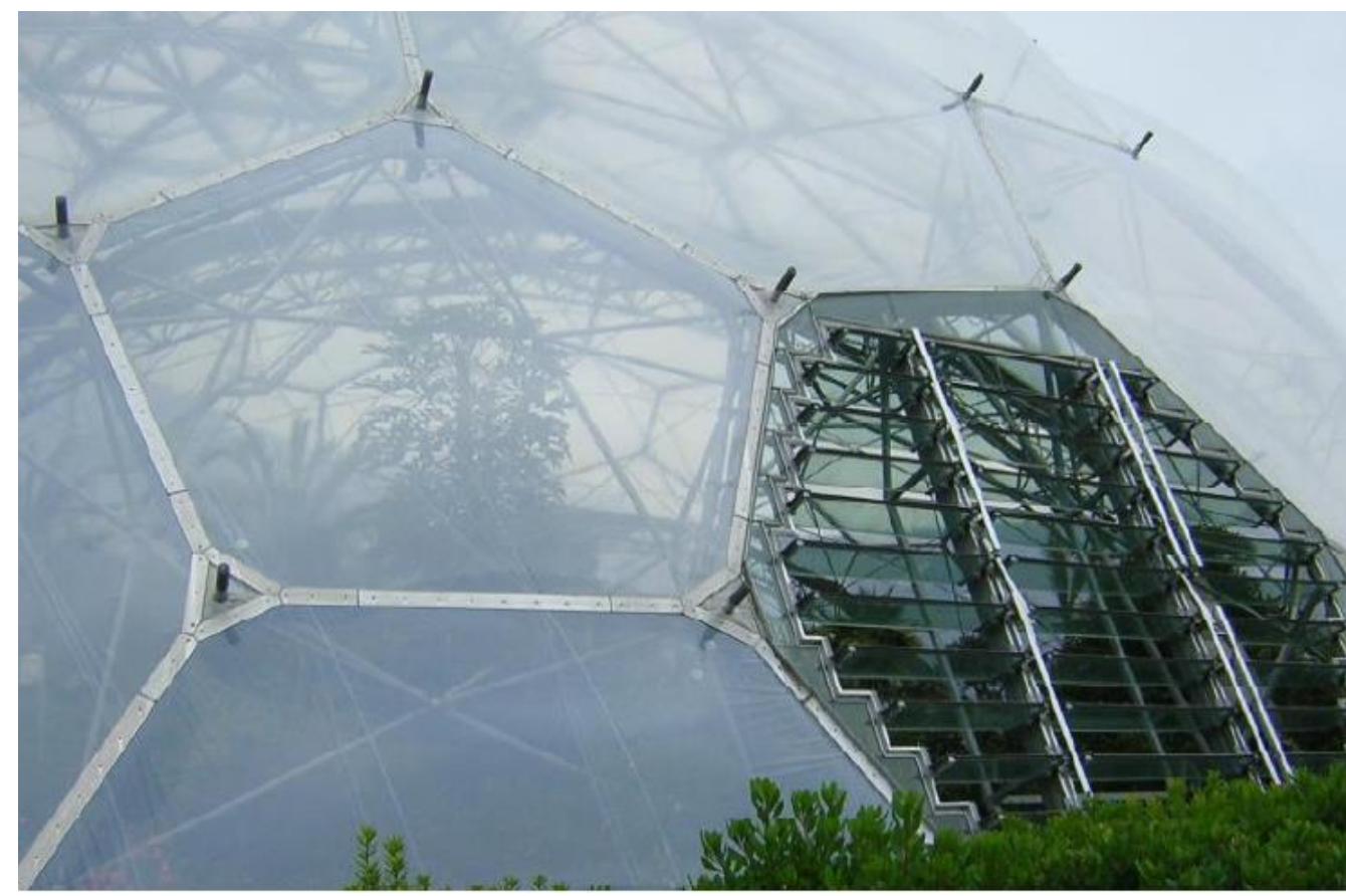 -22 up-close look at the transparent glazing of the etfe