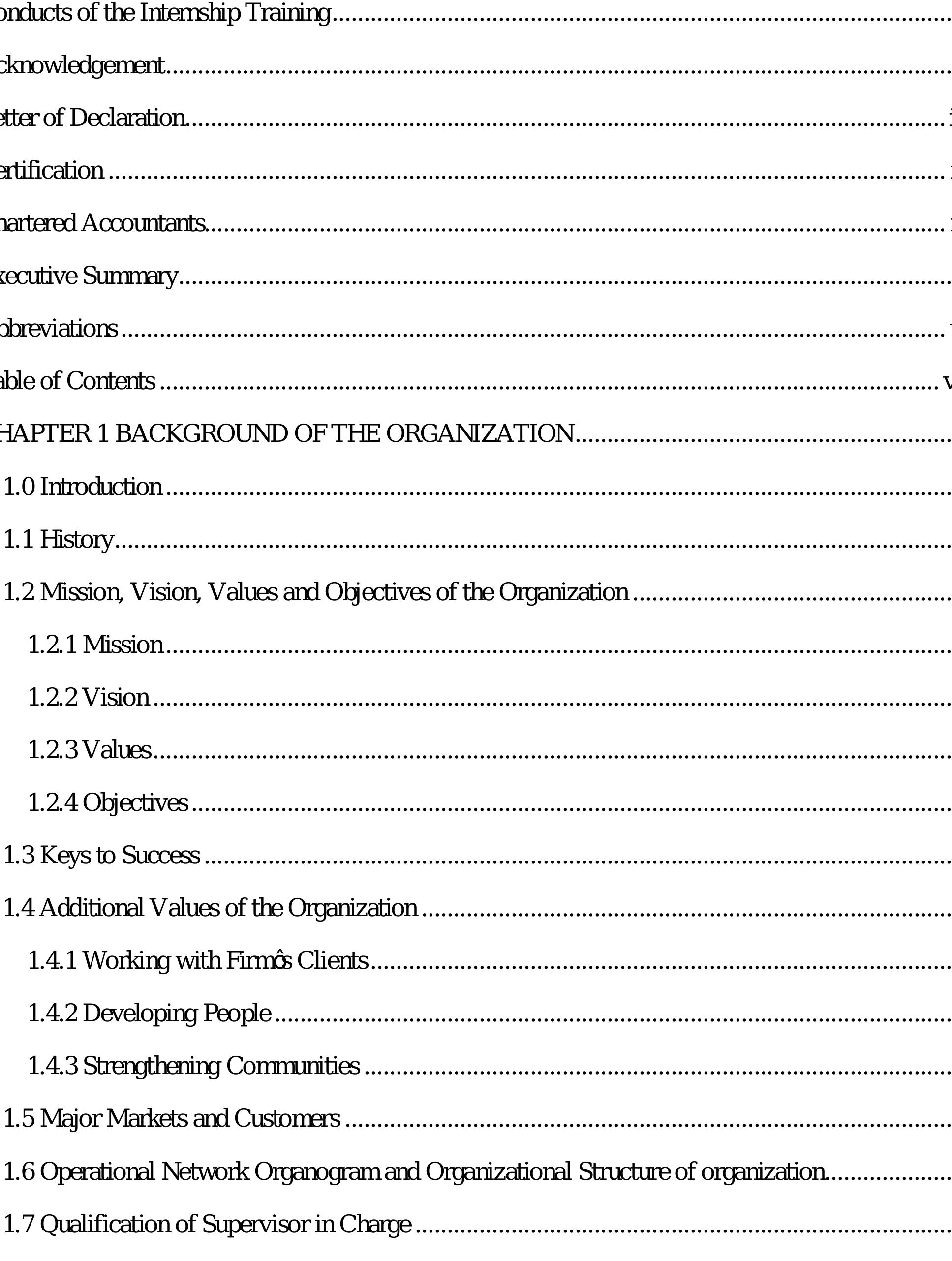 (PDF) Internship Report