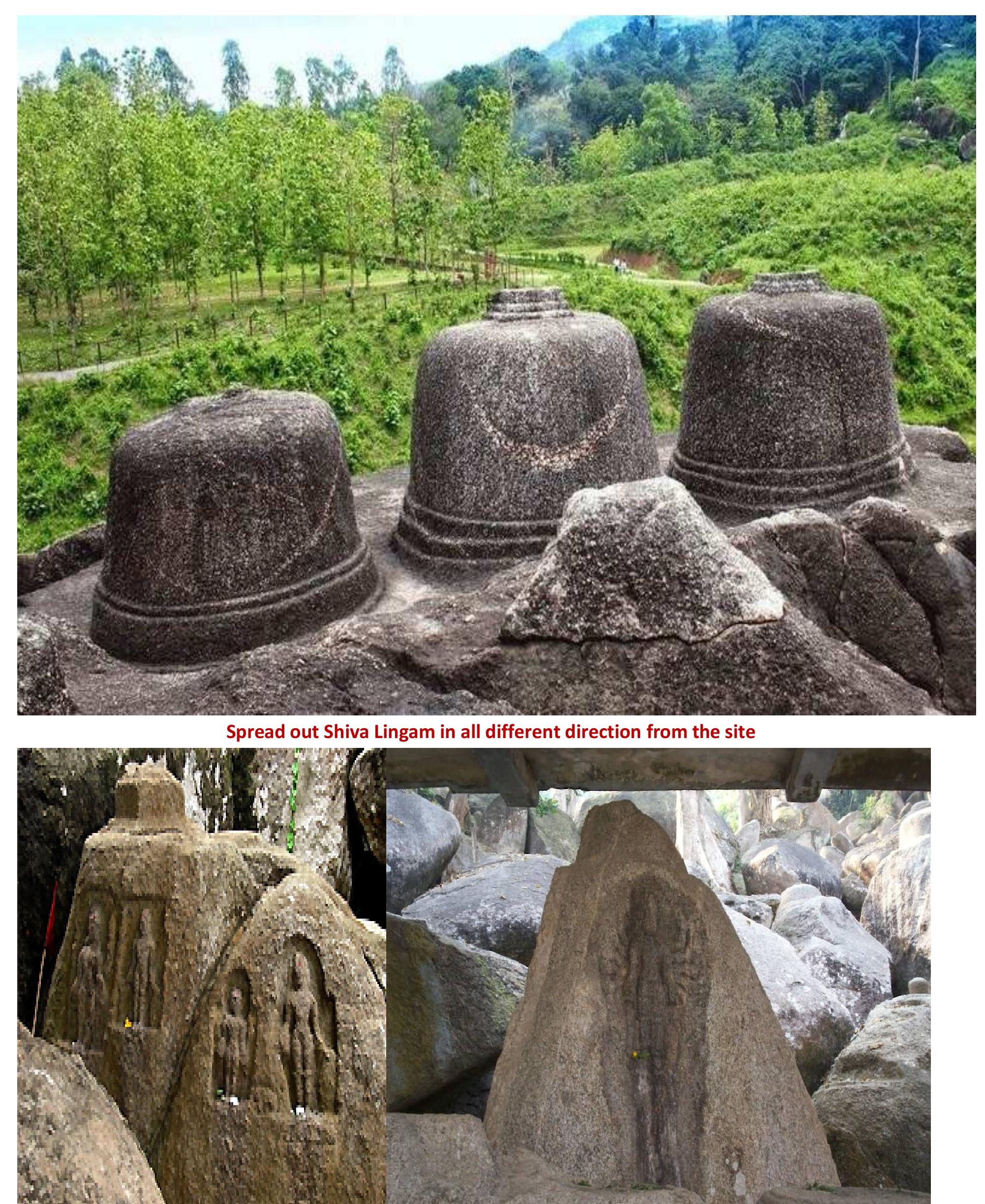 Figure 14 - The confluence of Indian religions at shrines at