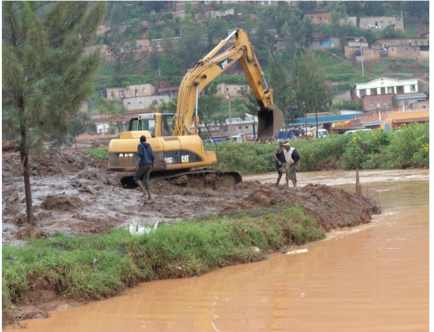 Photo 9: floods and health risks mitigation measures along
