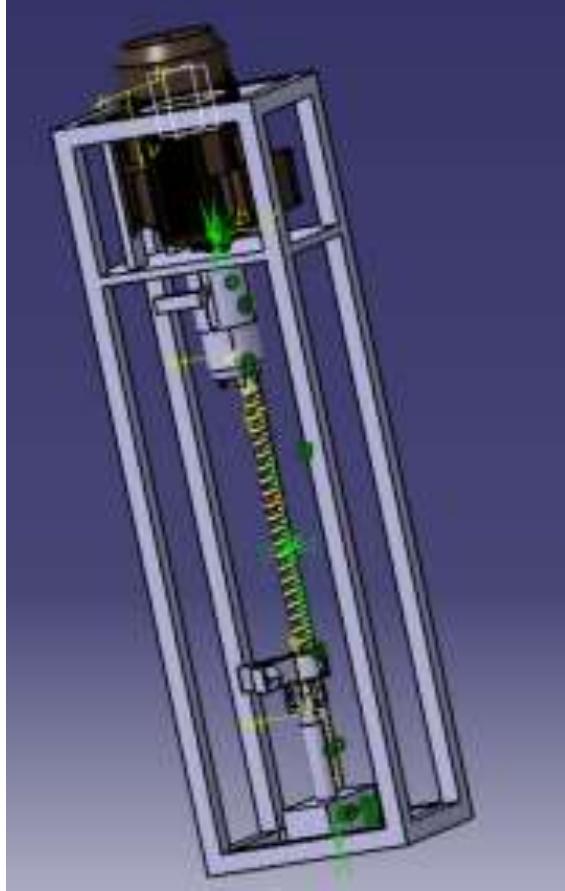 L cad model of jackfruit bulb extractor stage -i tt his