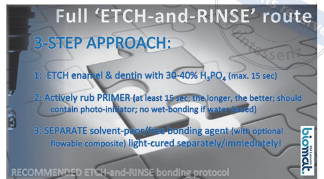 Figure 11 - from From Buonocore's Pioneering Acid-Etch