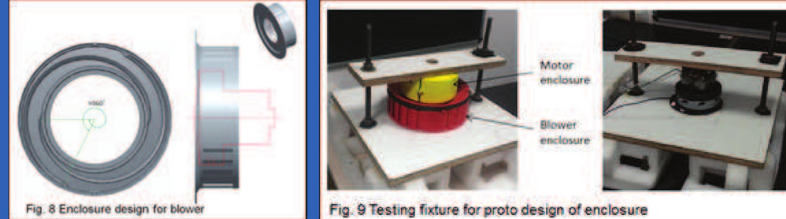 He vortex casing concept that was built is shown in figure
