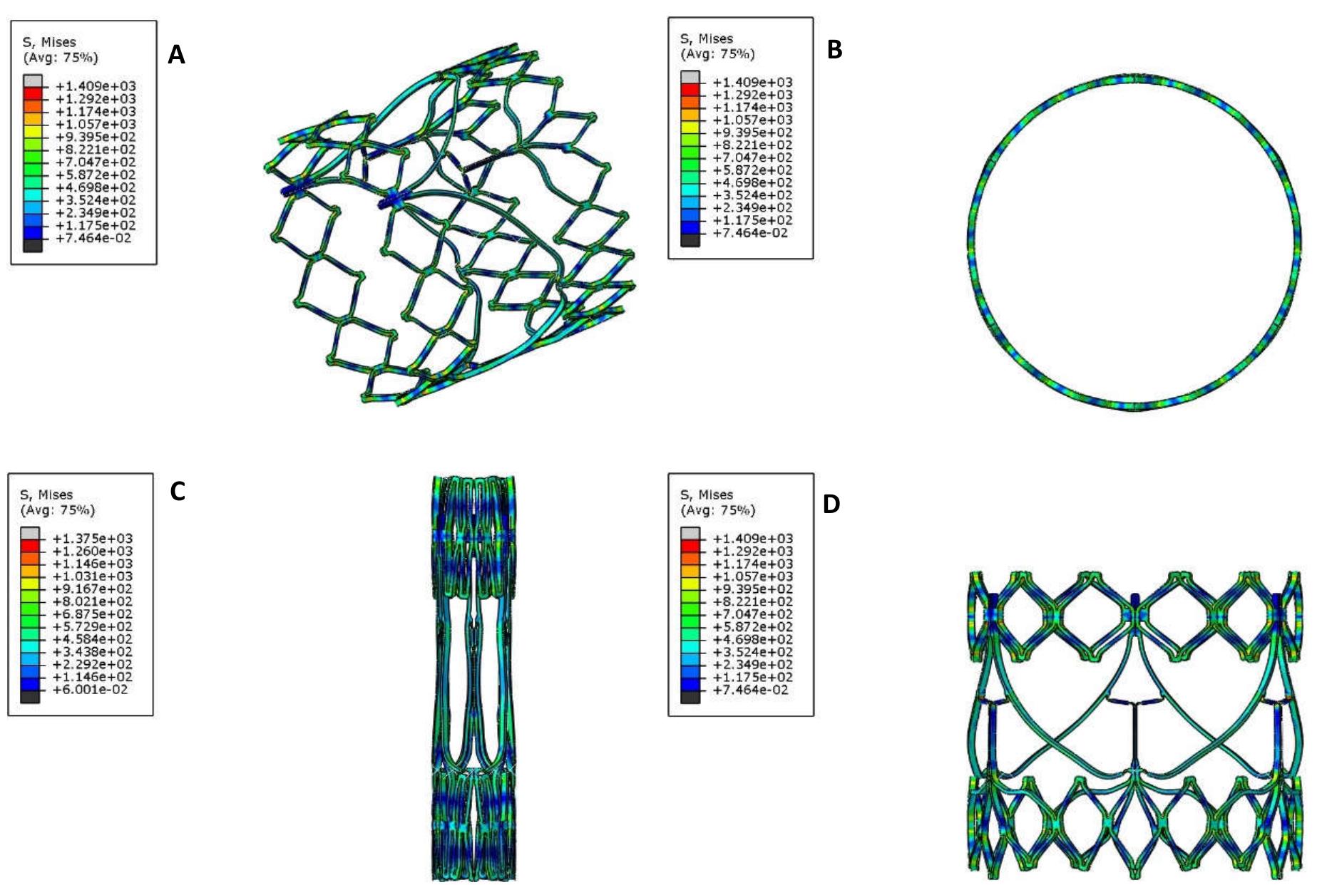 -11. concept 1a fea results following simple modelling,